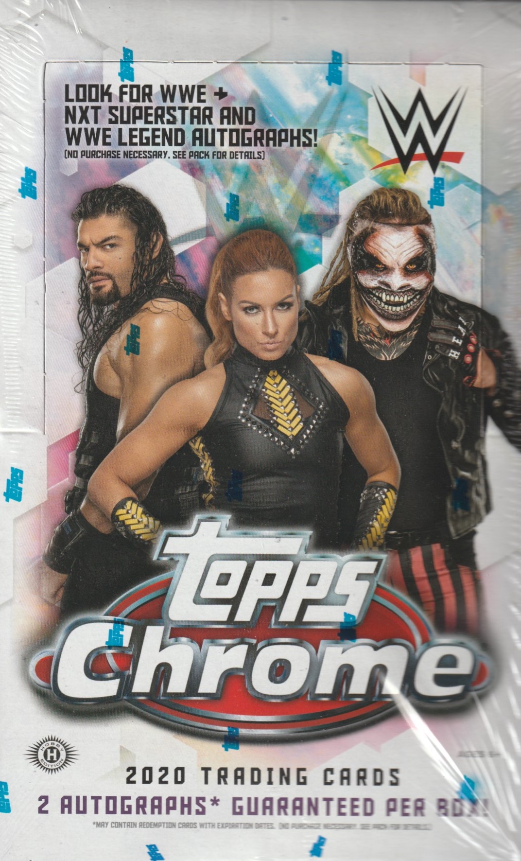 TOPPS 2020 WWE CHROME | Trading Card Journal