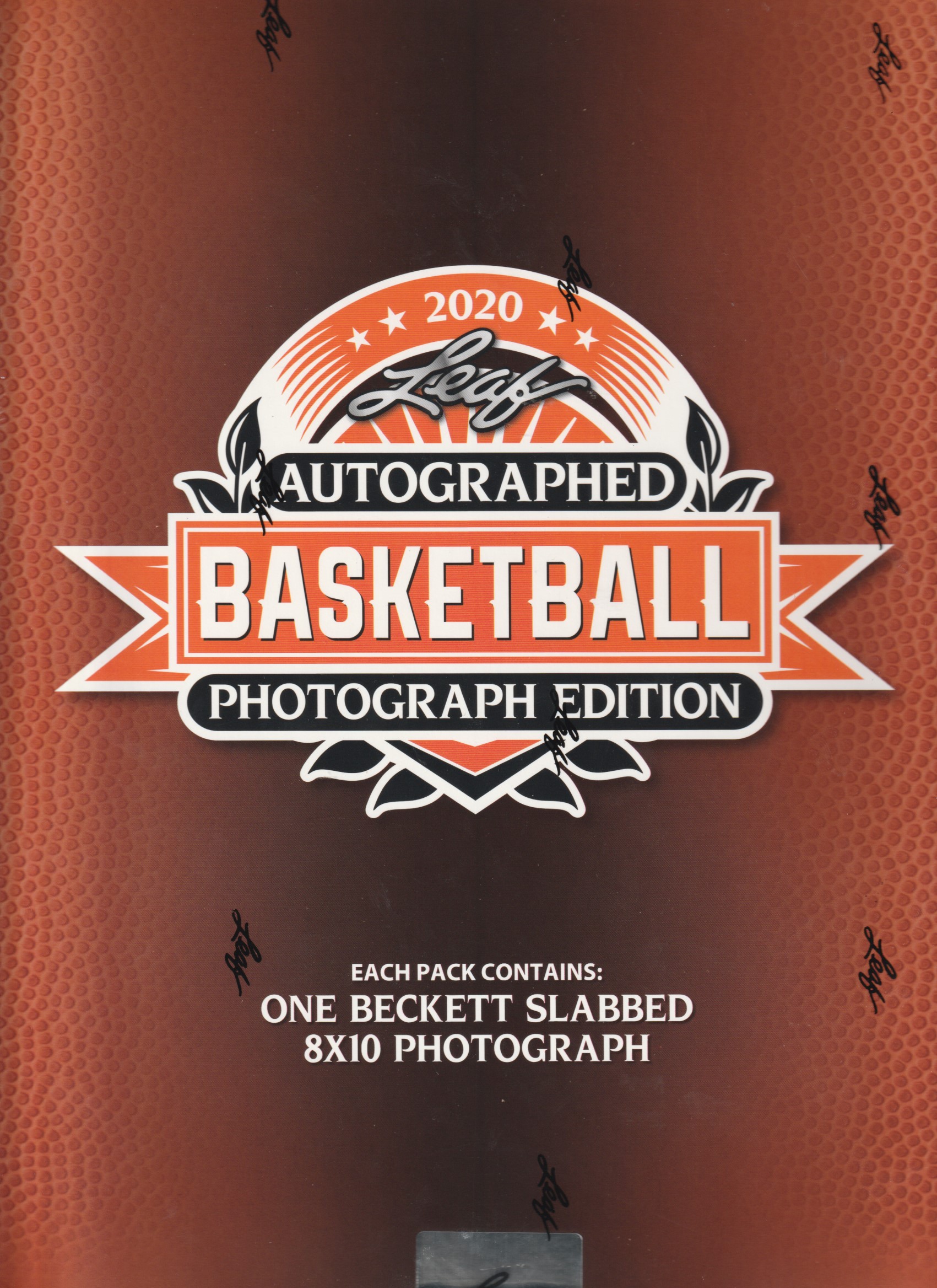 2020 LEAF BASKETBALL AUTOGRAPHED PHOTO EDITION | Trading Card Journal