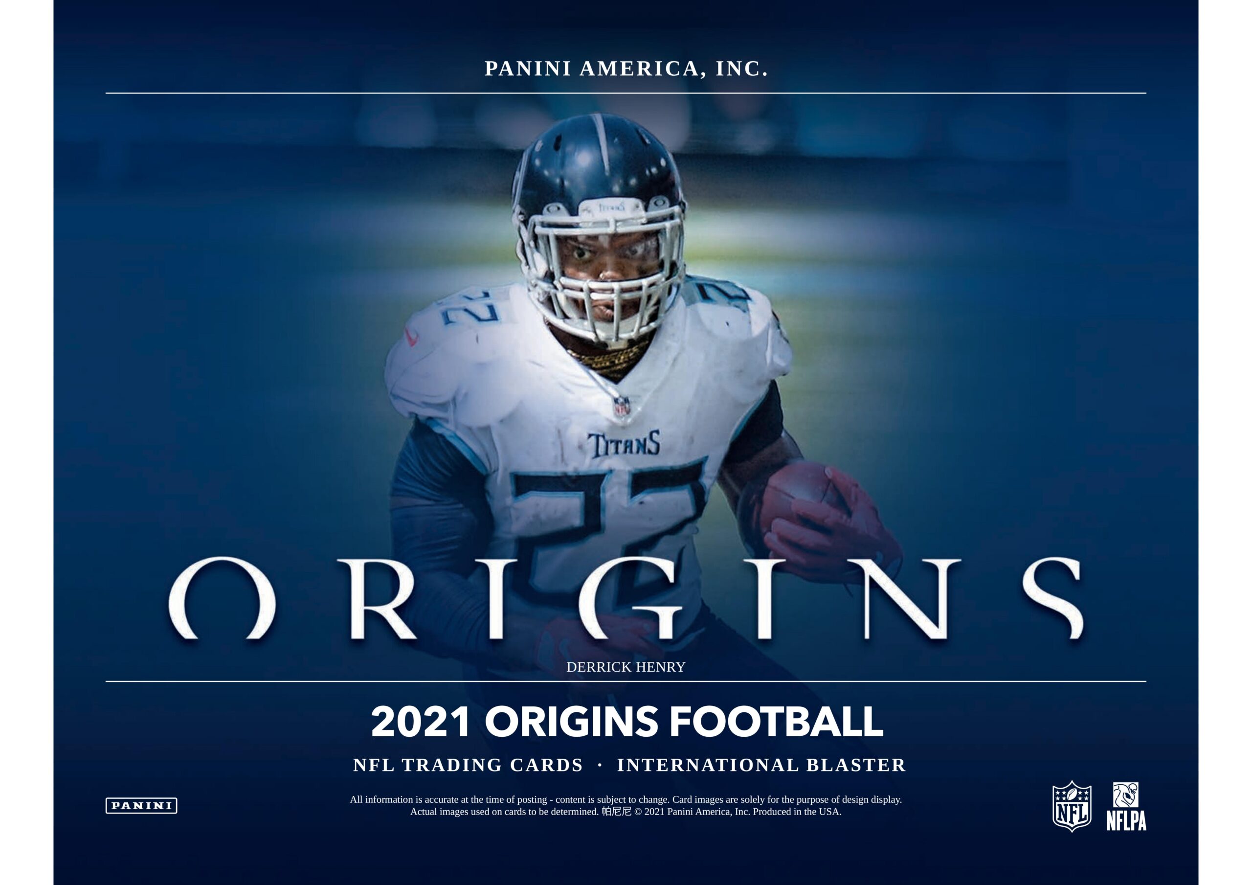 NFL 2021 22 PANINI ORIGINS FOOTBALL INT L BLASTER Trading Card Journal