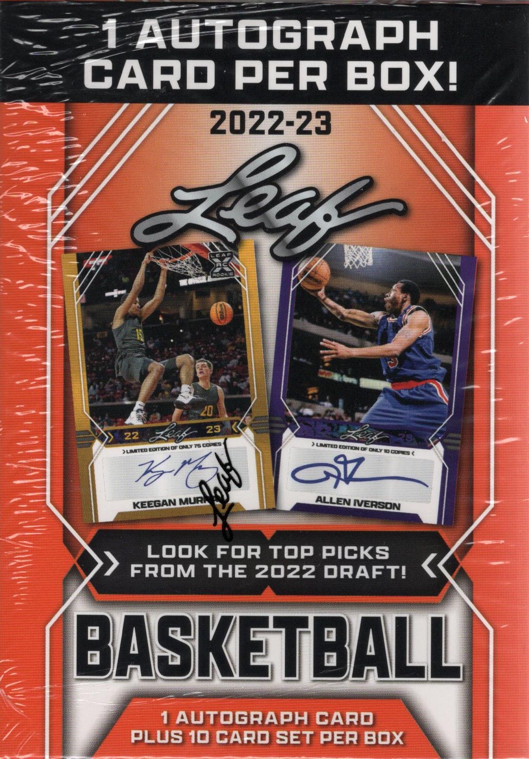 🏀 2022-23 LEAF BASKETBALL CARD RETAIL BLASTER【製品情報】 | Trading Card Journal