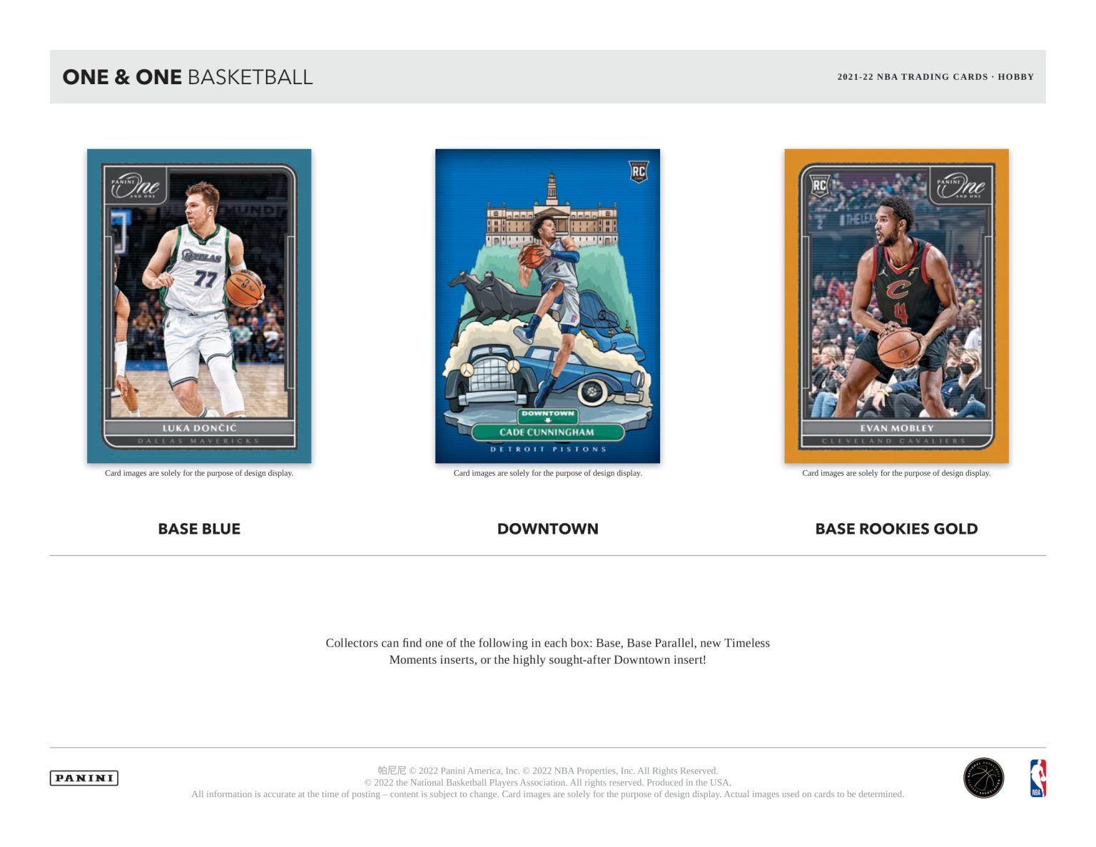 🏀 NBA 2021-22 PANINI ONE AND ONE BASKETBALL HOBBY【製品情報】 | Trading Card Journal