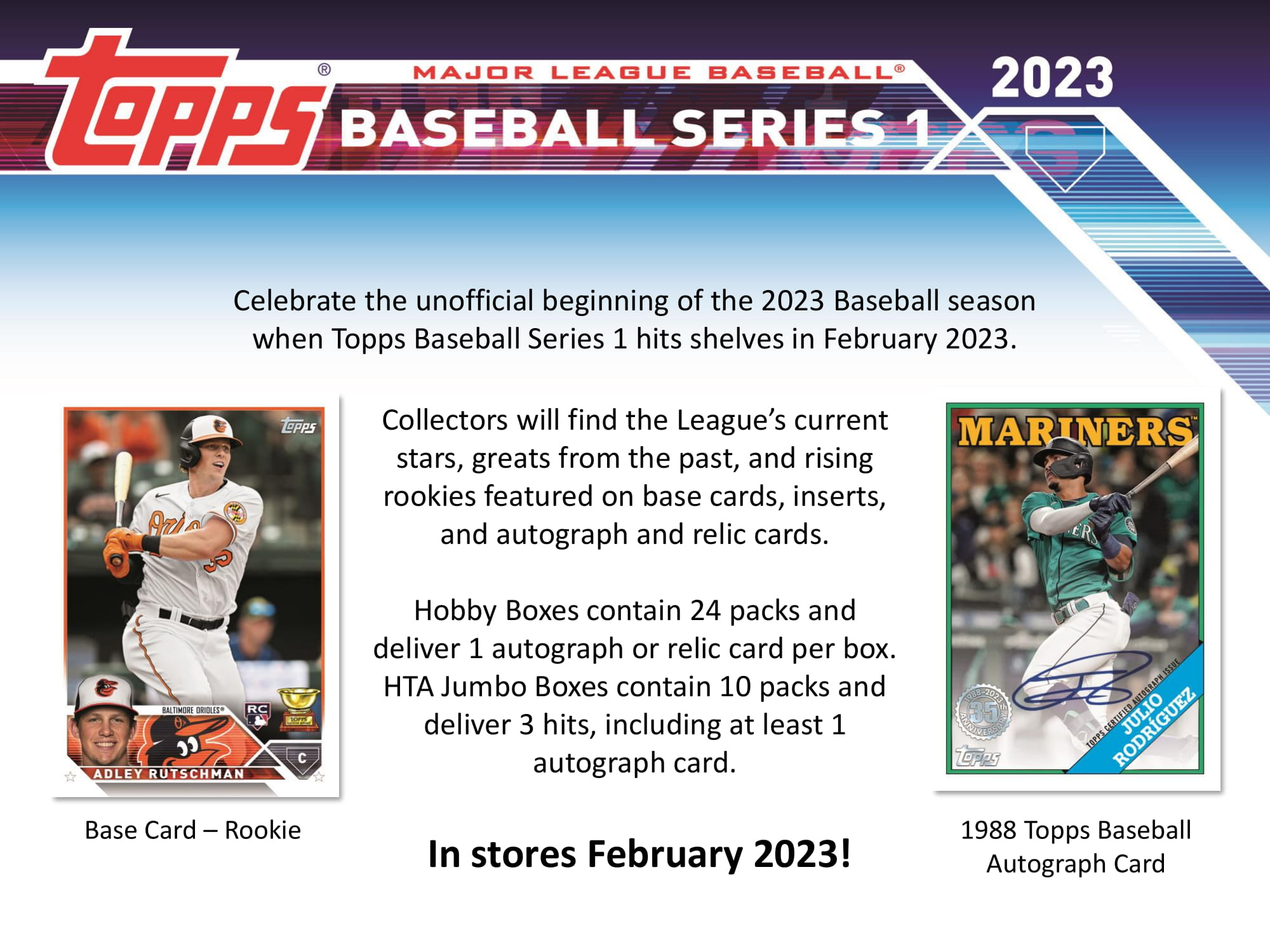 2023 Topps Baseball Series 1 – Hobby-01 | Trading Card Journal