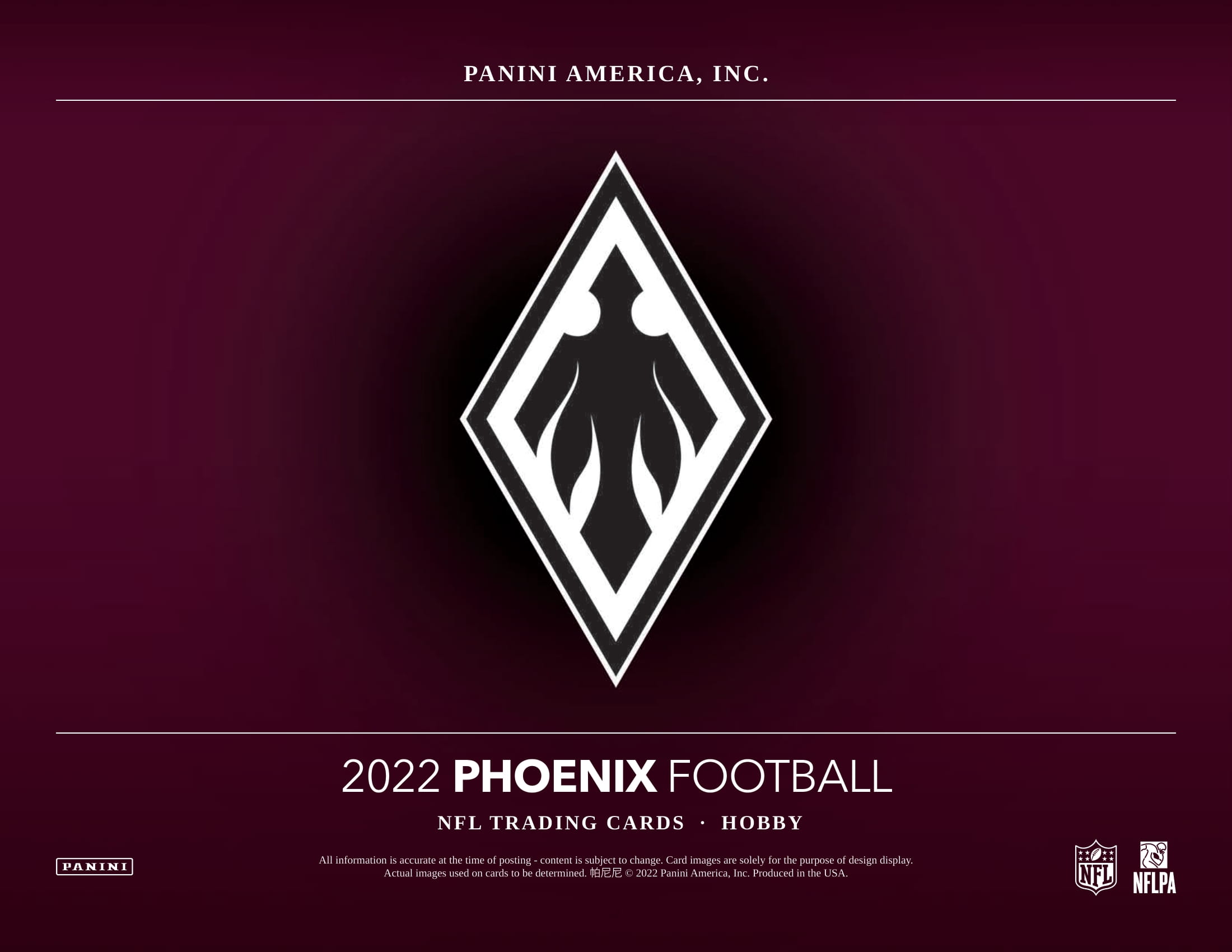 NFL 2022 PANINI PHOENIX HOBBY | Trading Card Journal
