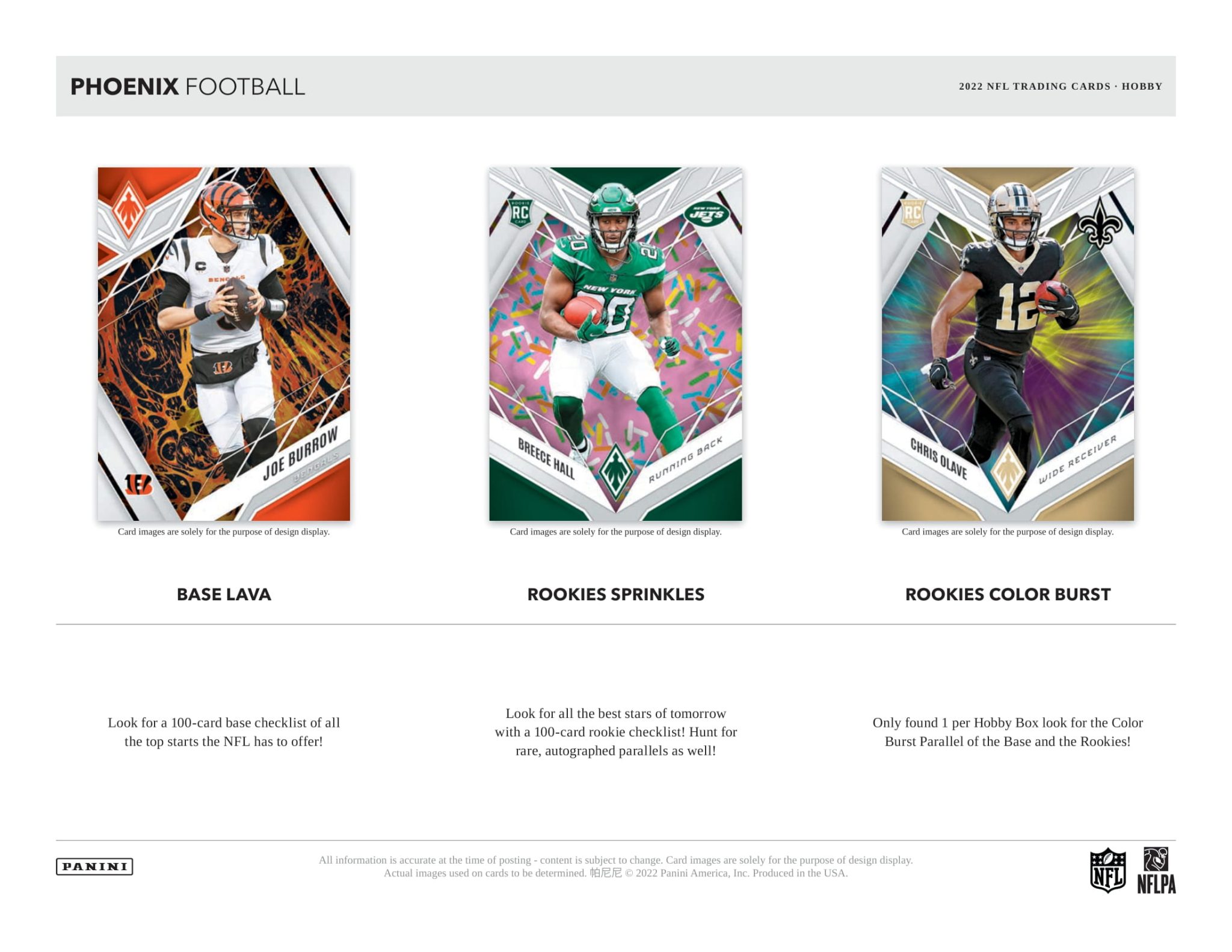 🏈 NFL 2022 PANINI PHOENIX HOBBY【製品情報】 | Trading Card Journal