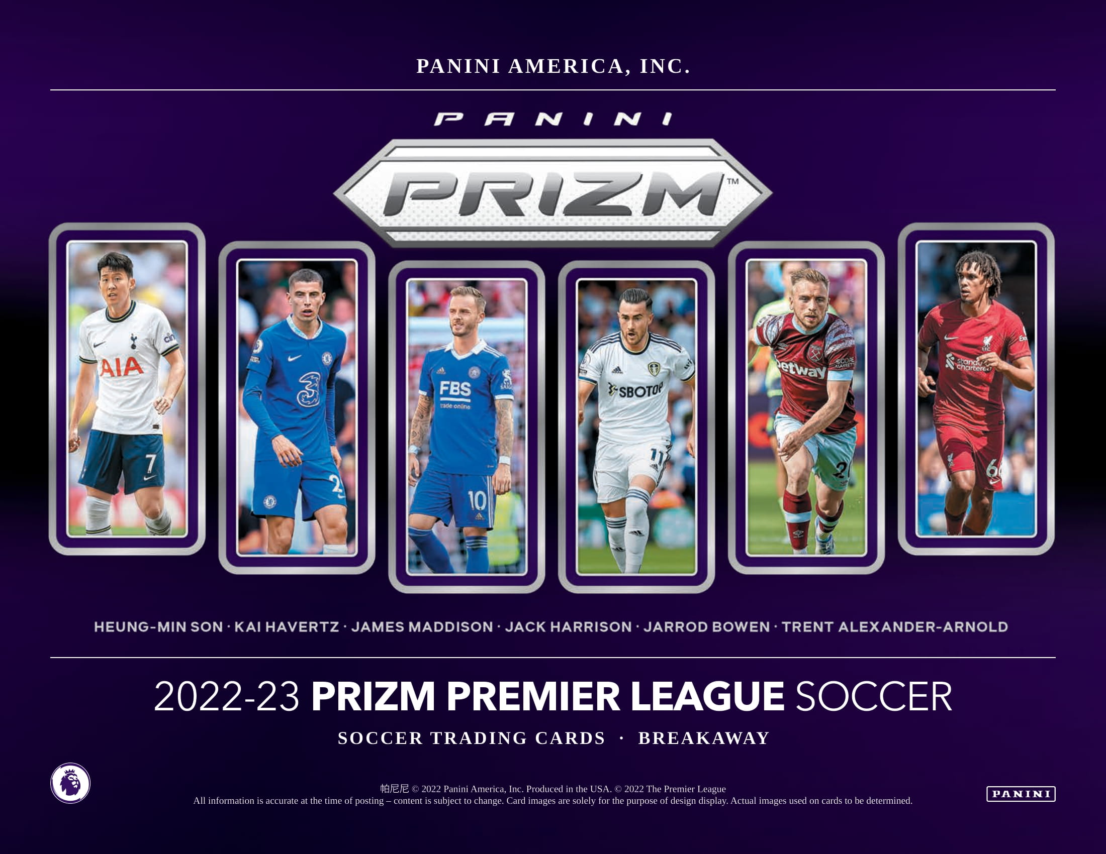 2022-23 PANINI PRIZM PREMIER LEAGUE SOCCER BREAKAWAY | Trading Card Journal