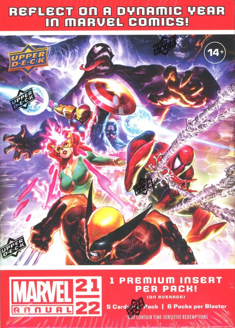 2021-22 UPPER DECK MARVEL ANNUAL TRADING CARD BLASTER【製品情報】 | Trading ...