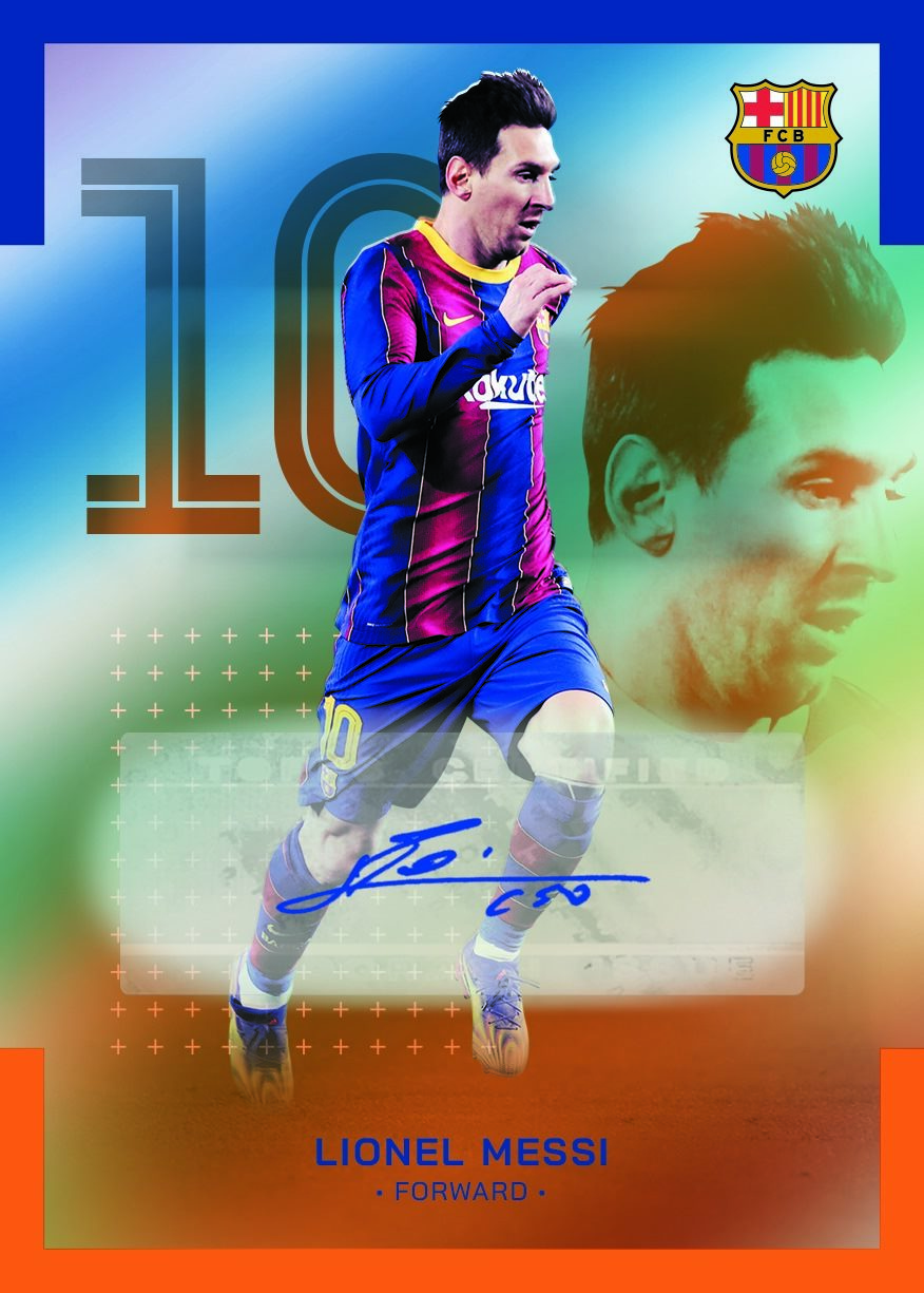 Barca Team Set Messi Auto | Trading Card Journal