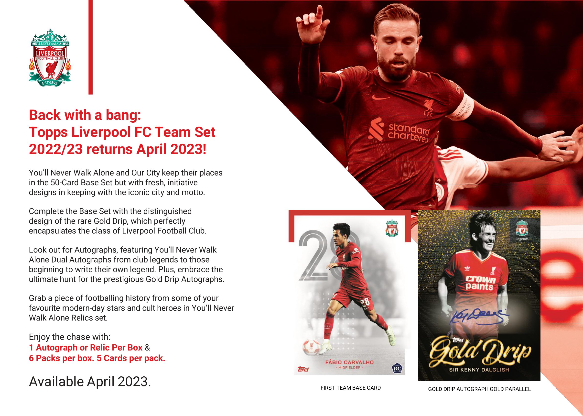 2022/23 TOPPS TEAM SET – LIVERPOOL HOBBY | Trading Card Journal