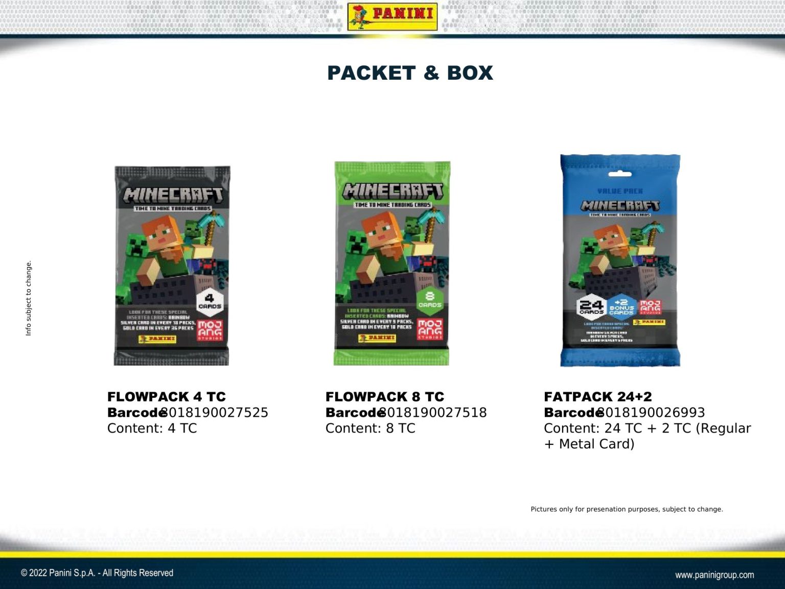 PANINI MINECRAFT SERIES 2 TRADING CARDS Starter Pack【製品情報】 | Trading Card Journal