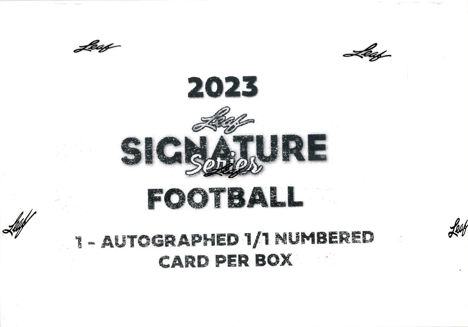 2023 LEAF SIGNATURE SERIES | Trading Card Journal