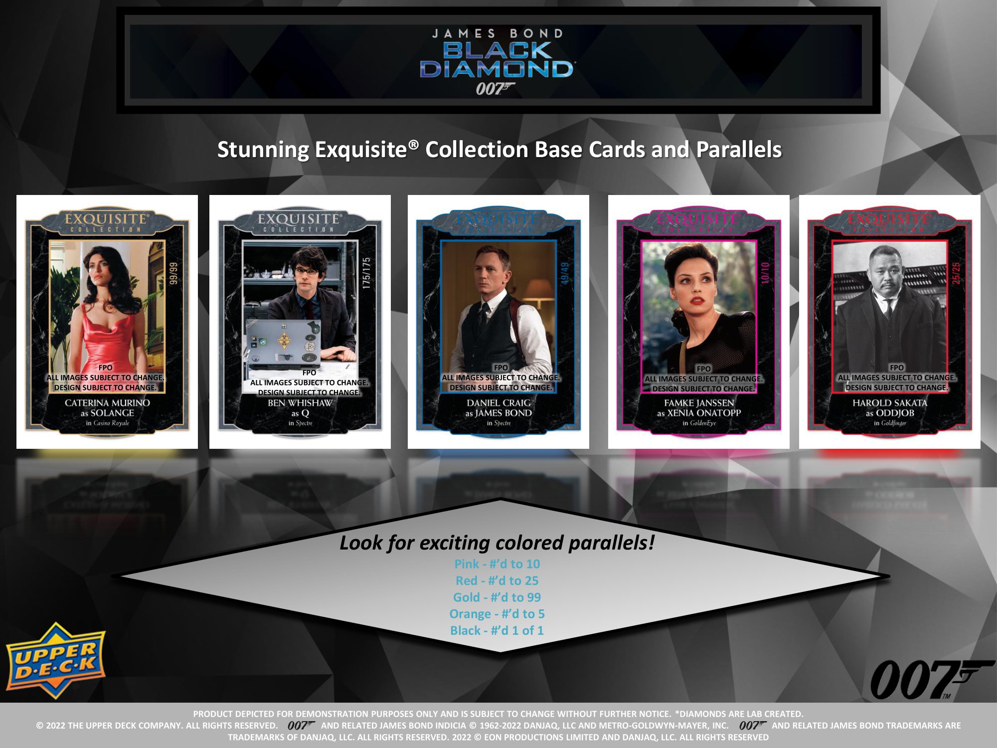 007 UPPER DECK BLACK DIAMOND JAMES BOND HOBBY【製品情報】 | Trading Card Journal