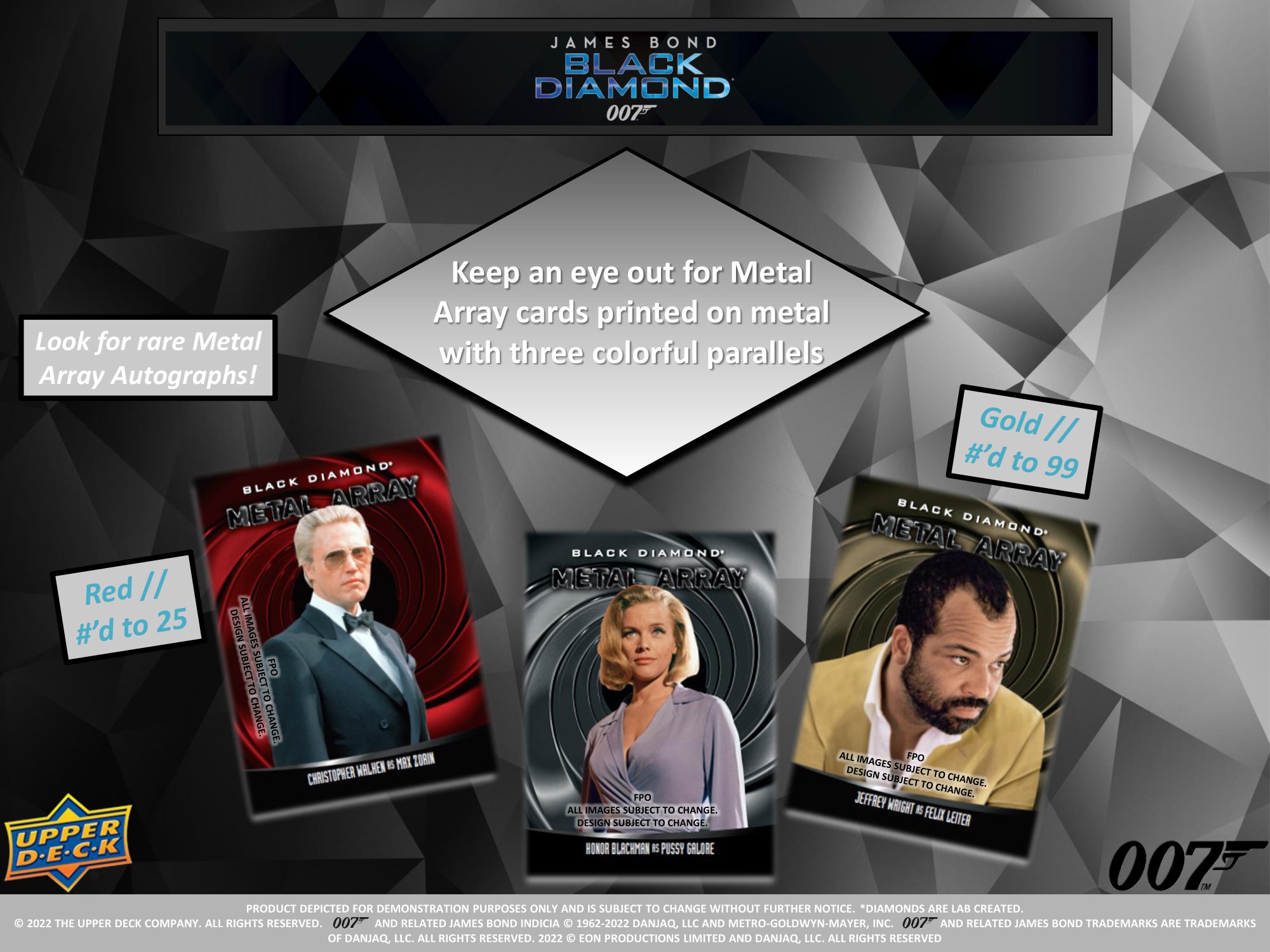 007 UPPER DECK BLACK DIAMOND JAMES BOND HOBBY【製品情報】 | Trading Card Journal