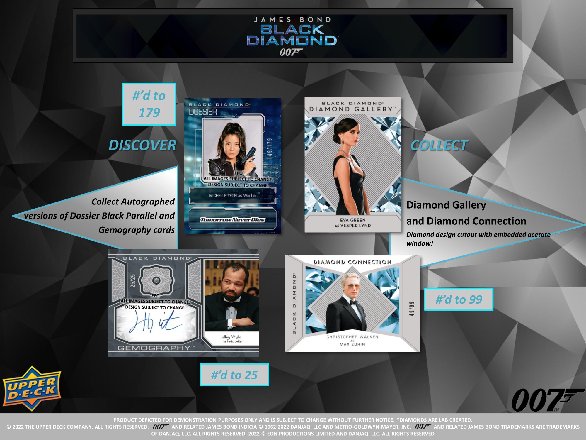007 UPPER DECK BLACK DIAMOND JAMES BOND HOBBY【製品情報】 | Trading Card Journal