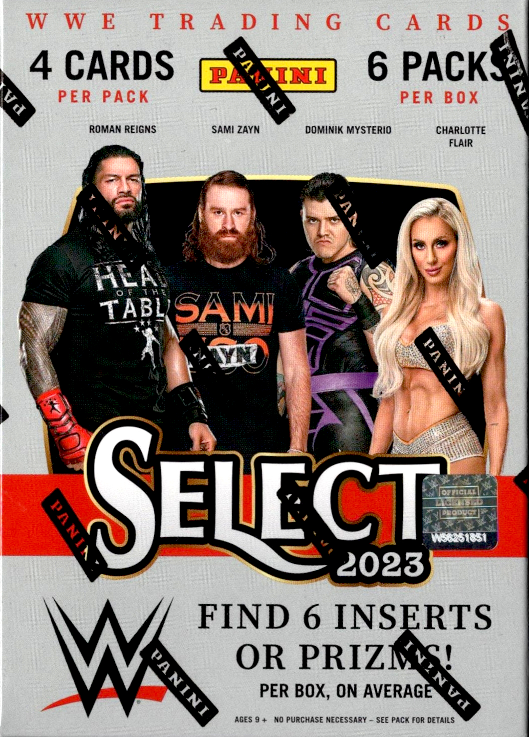 2023 WWE SELECT BLASTER | Trading Card Journal