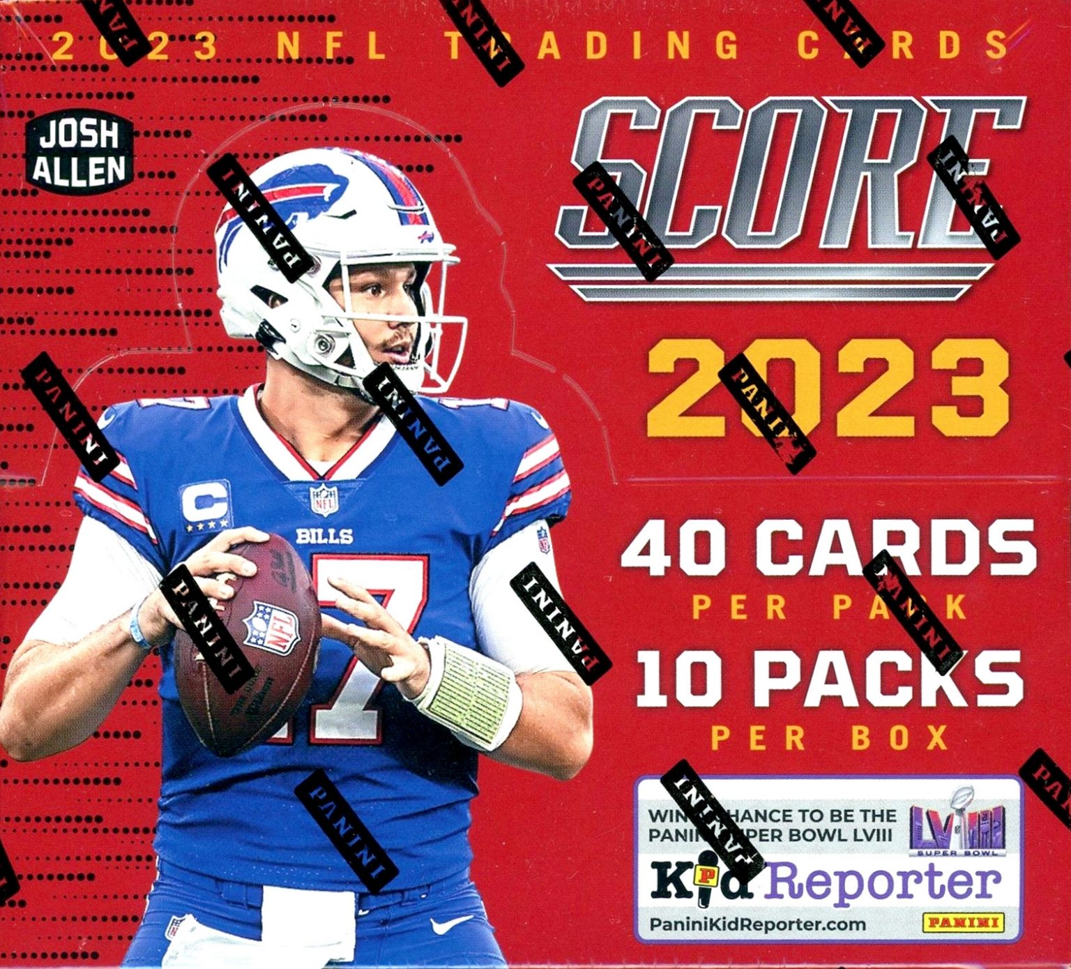 🏈 NFL 2023 PANINI SCORE FOOTBALL HOBBY【製品情報】 | Trading Card Journal