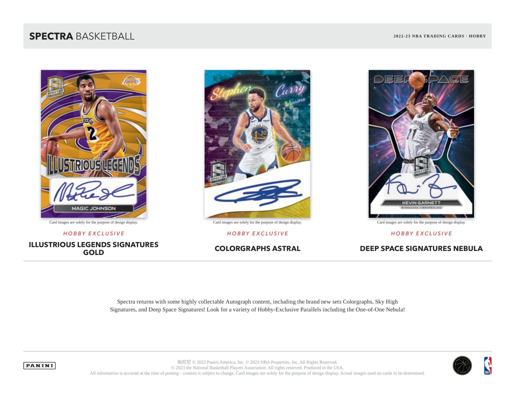 🏀 NBA 2022-23 PANINI SPECTRA BASKETBALL HOBBY【製品情報】 | Trading Card Journal