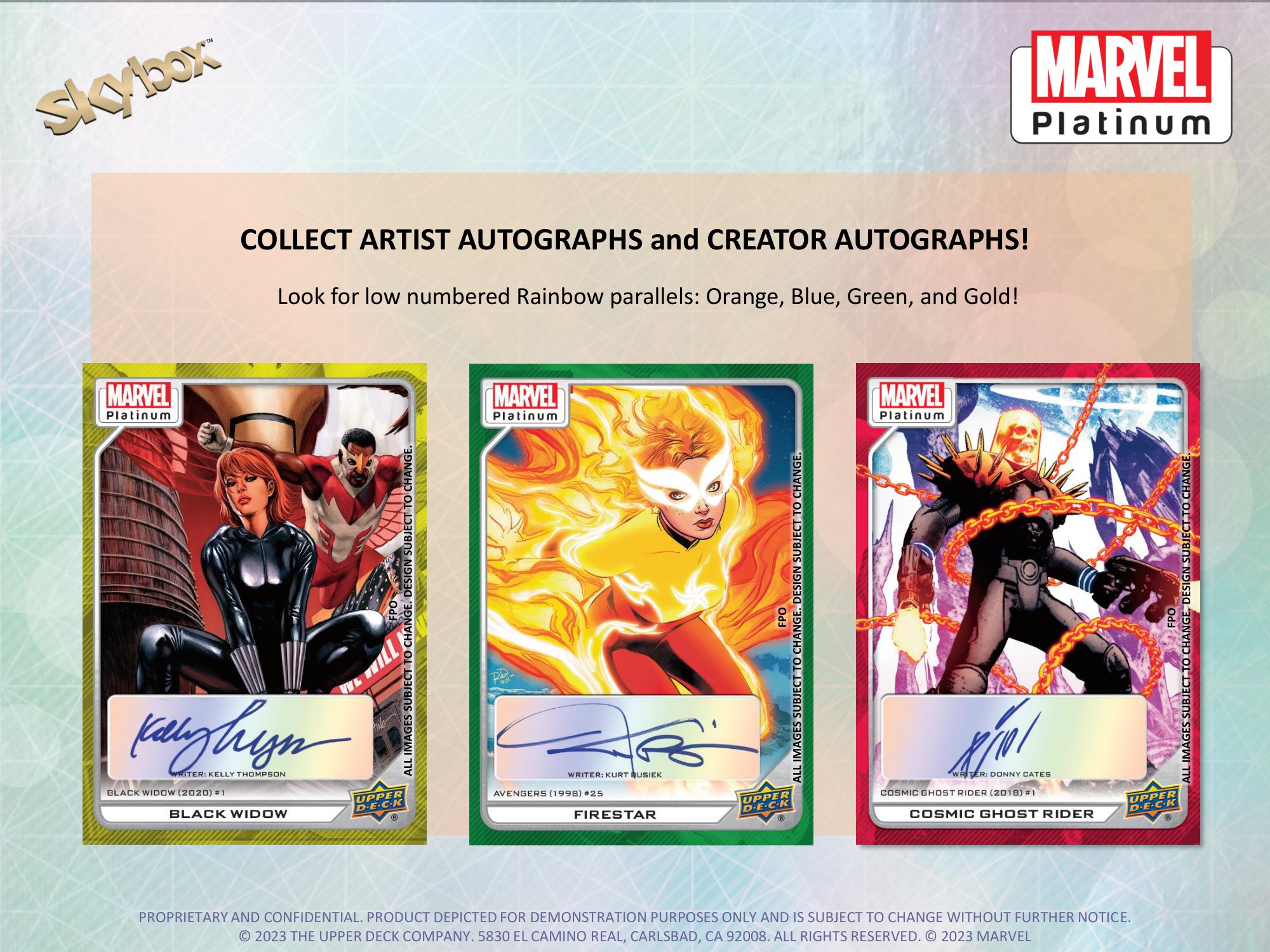 2023 UPPER DECK MARVEL PLATINUM TRADING CARDS HOBBY【製品情報】 | Trading ...