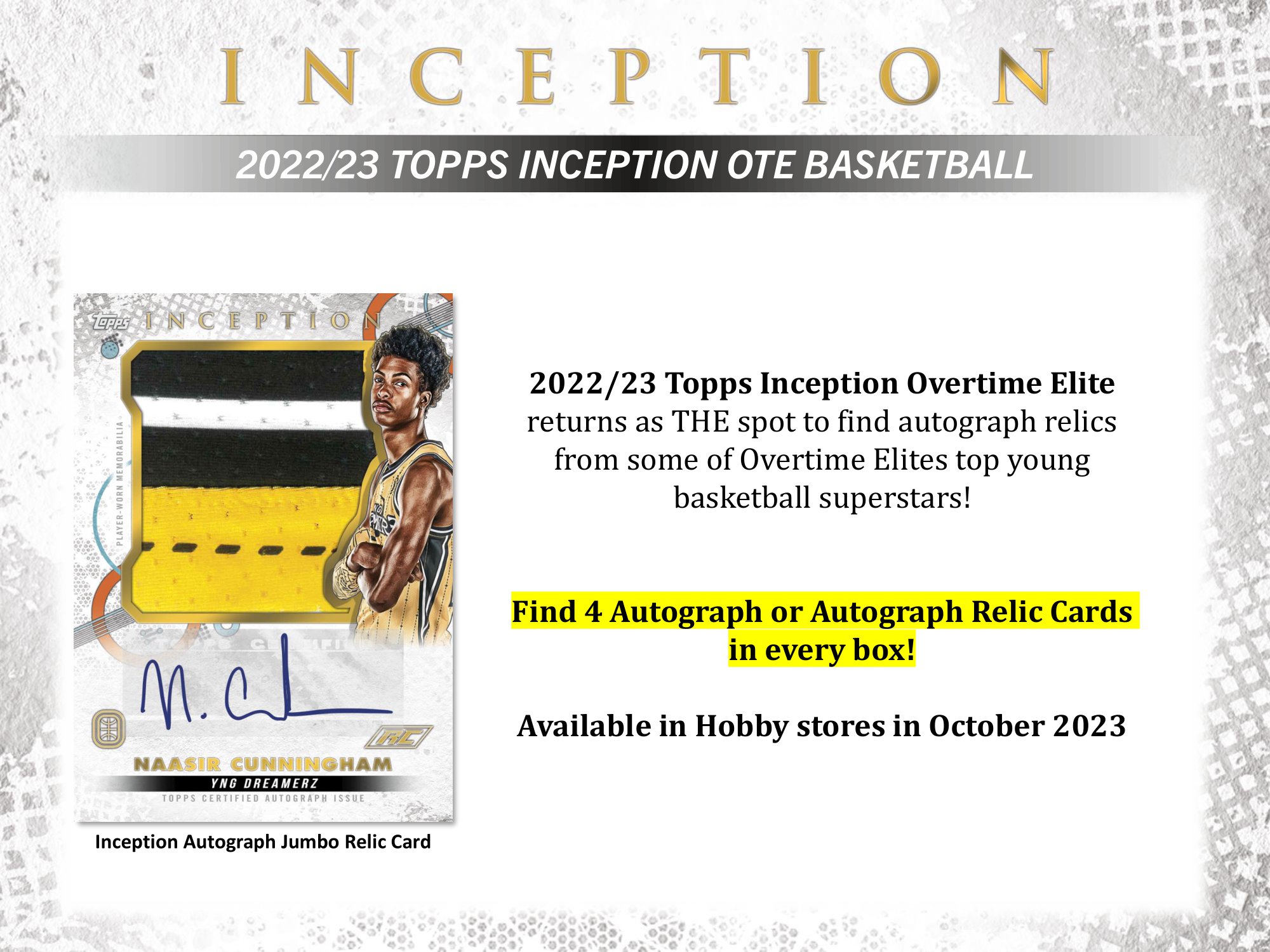🏀 2022/23 TOPPS INCEPTION OVERTIME ELITE BASKETBALL【製品情報】 | Trading ...