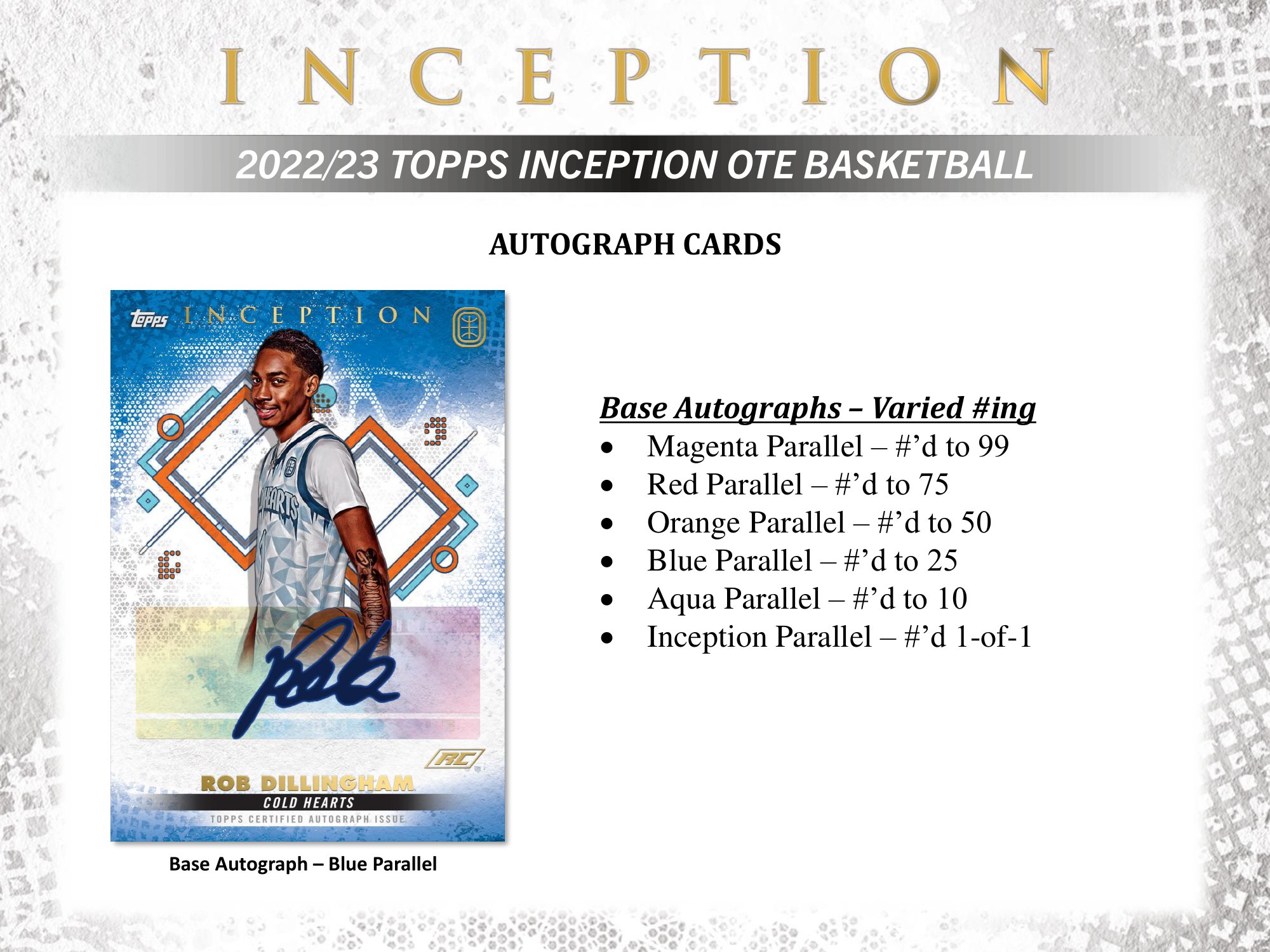 🏀 2022/23 TOPPS INCEPTION OVERTIME ELITE BASKETBALL【製品情報】 | Trading ...