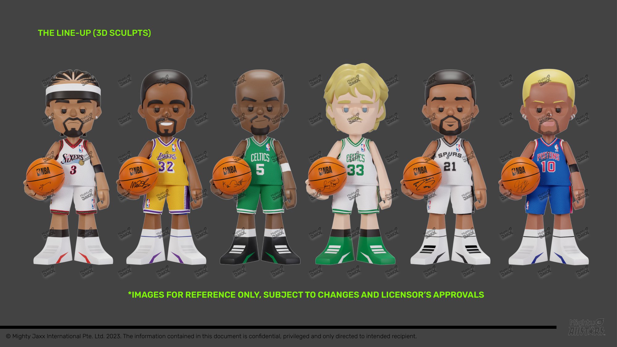 🏀 Mighty Jaxx Allstars NBA 2023 Figure – Larry Bird【製品情報】 | Trading ...
