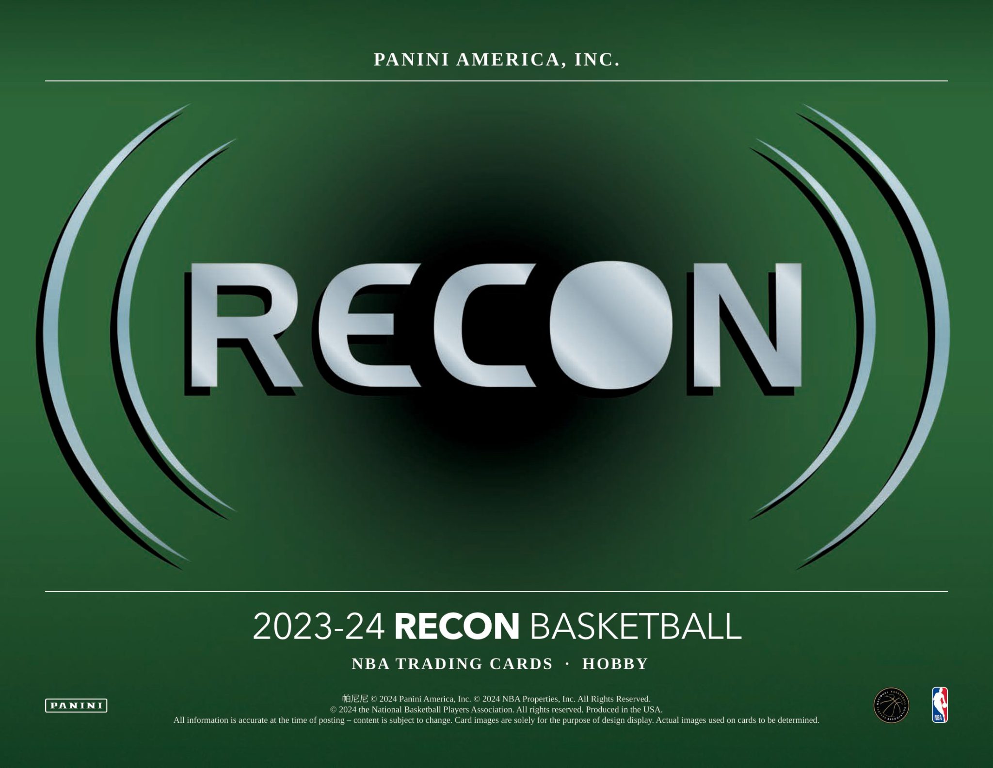 🏀 NBA 2023-24 PANINI RECON BASKETBALL HOBBY【製品情報】 | Trading Card Journal