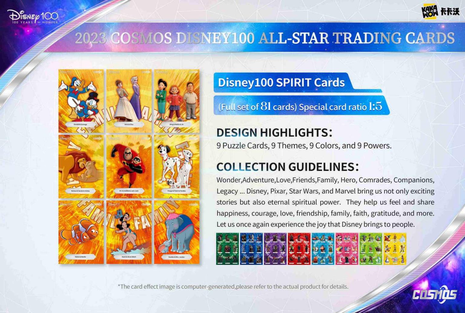 2023 KAKAWOW COSMOS DISNEY100 ALL-STAR TRADING CARDS【製品情報】 | Trading ...