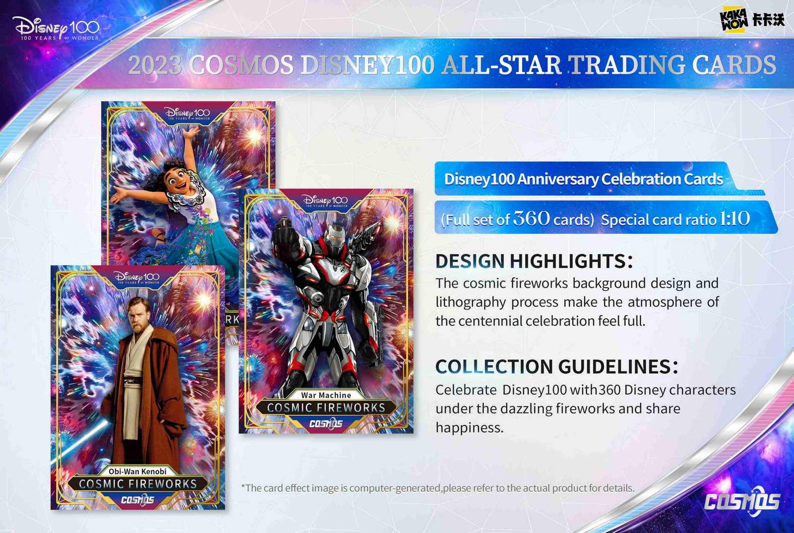 2023 KAKAWOW COSMOS DISNEY100 ALL-STAR TRADING CARDS【製品情報】 | Trading ...