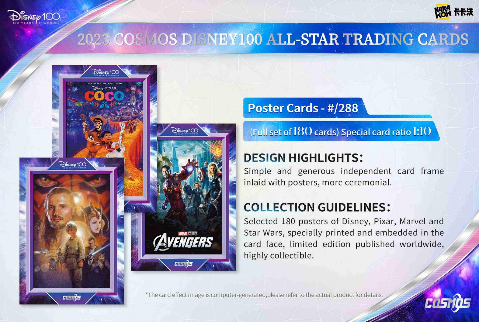 2023 KAKAWOW COSMOS Disney100 ALL-STAR Trading Cards – introduce-10 ...