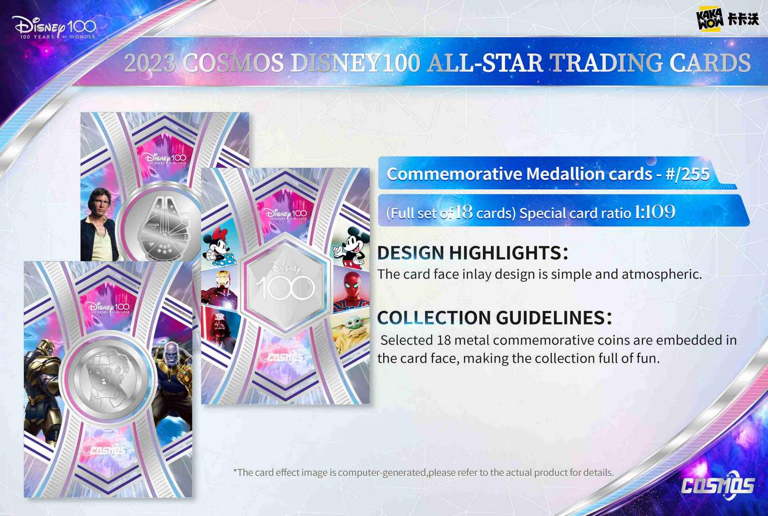 2023 KAKAWOW COSMOS Disney100 ALL-STAR Trading Cards – introduce-14 ...