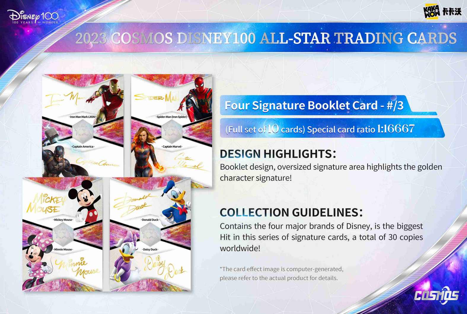 2023 KAKAWOW COSMOS Disney100 ALL-STAR Trading Cards – introduce-21 ...