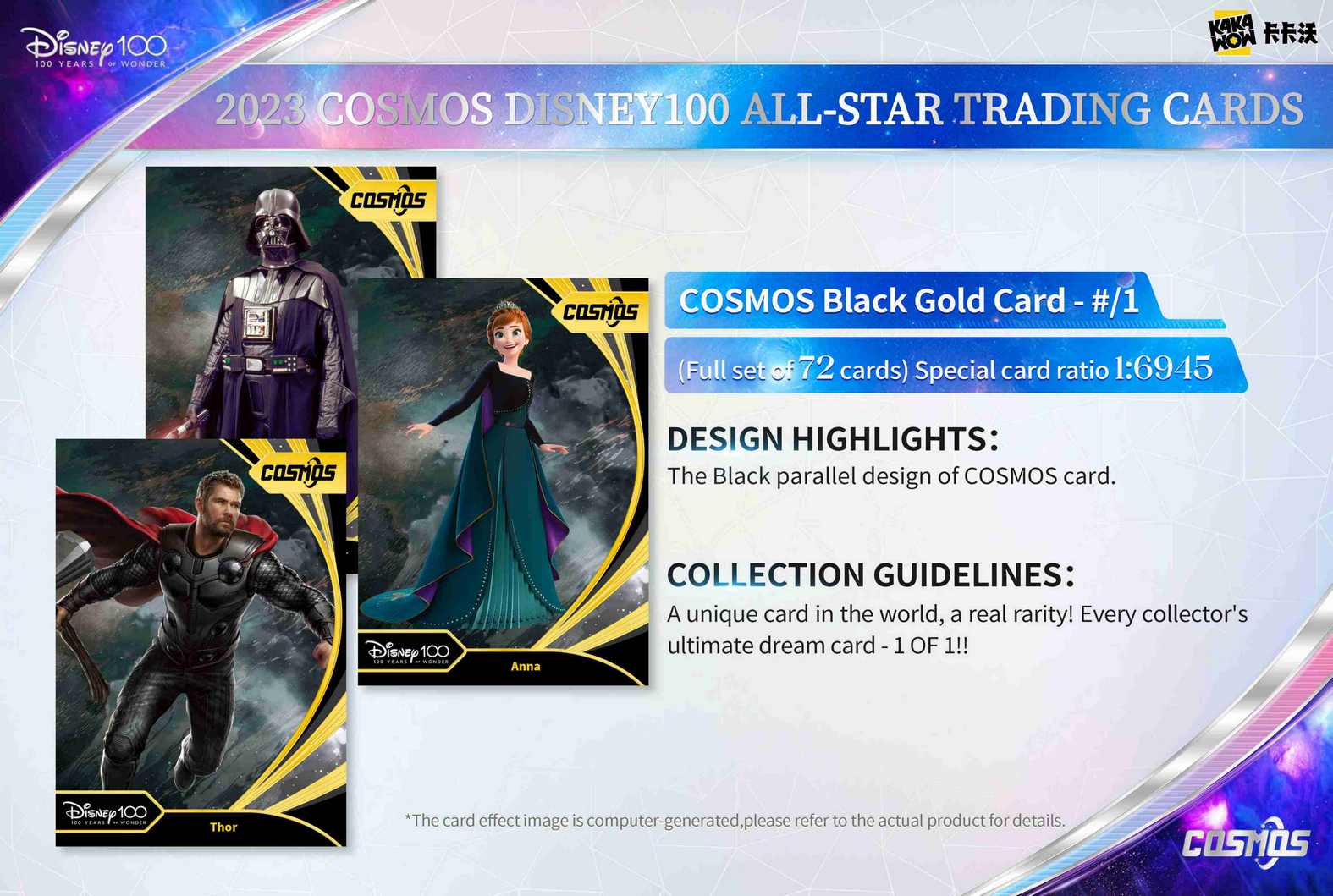 2023 KAKAWOW COSMOS Disney100 ALL-STAR Trading Cards – introduce-24 ...