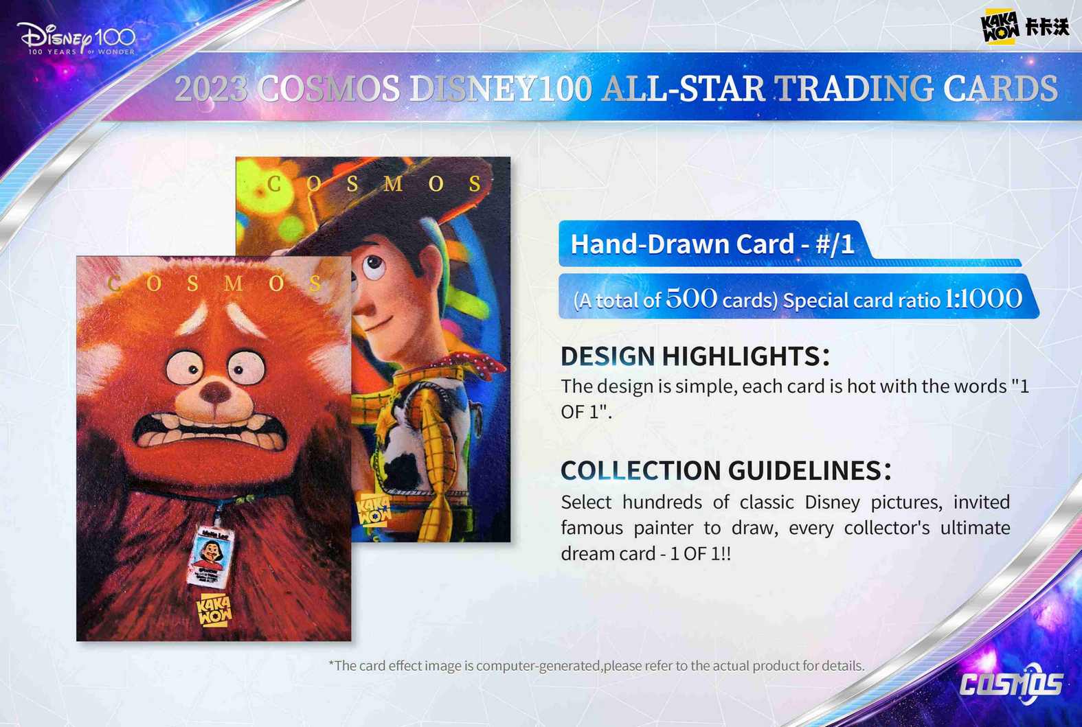 2023 KAKAWOW COSMOS Disney100 ALL-STAR Trading Cards – introduce-25 ...