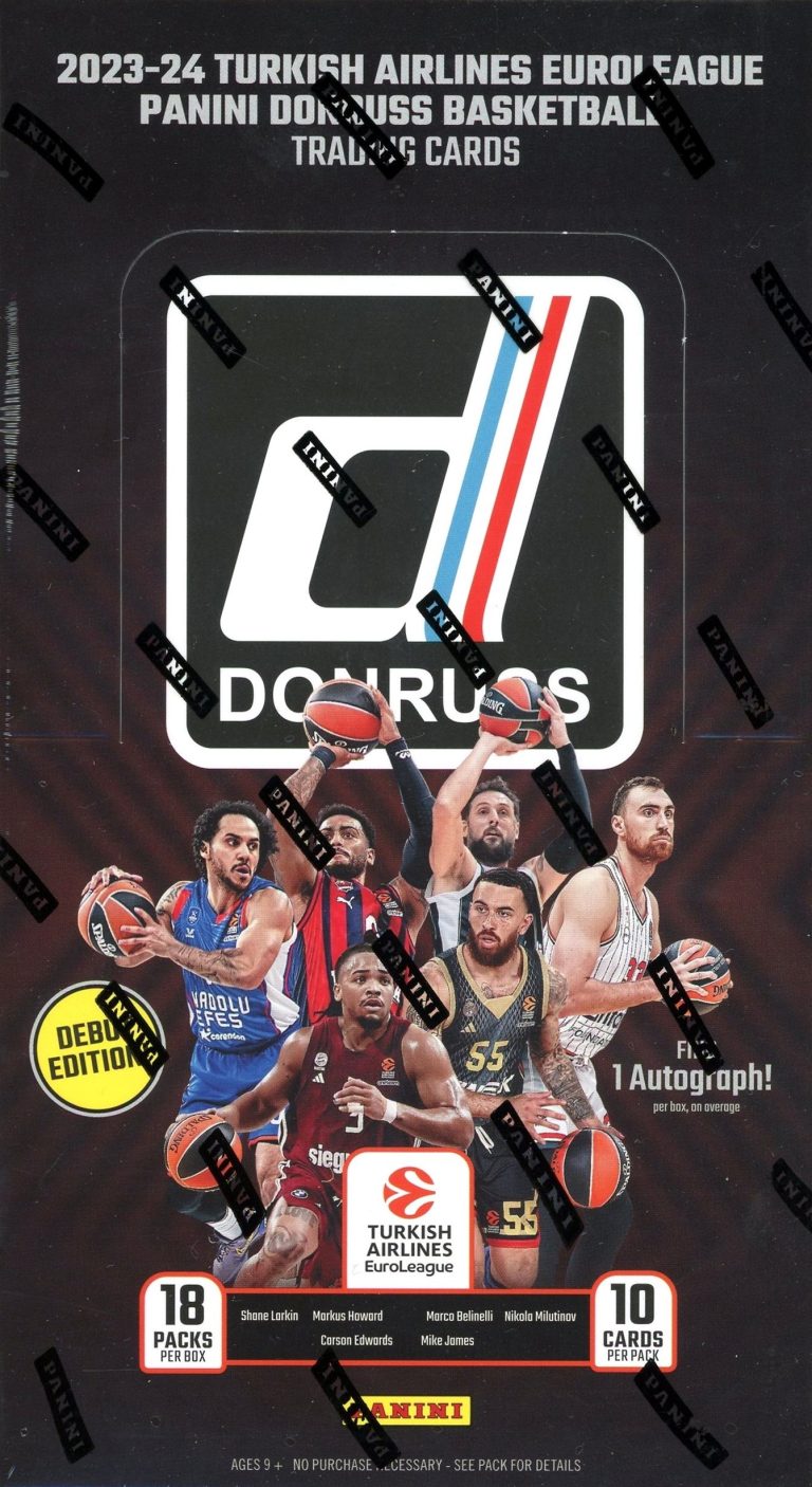 🏀 2023-24 PANINI DONRUSS EUROLEAGUE BASKETBALL HOBBY【製品情報】 | Trading Card Journal