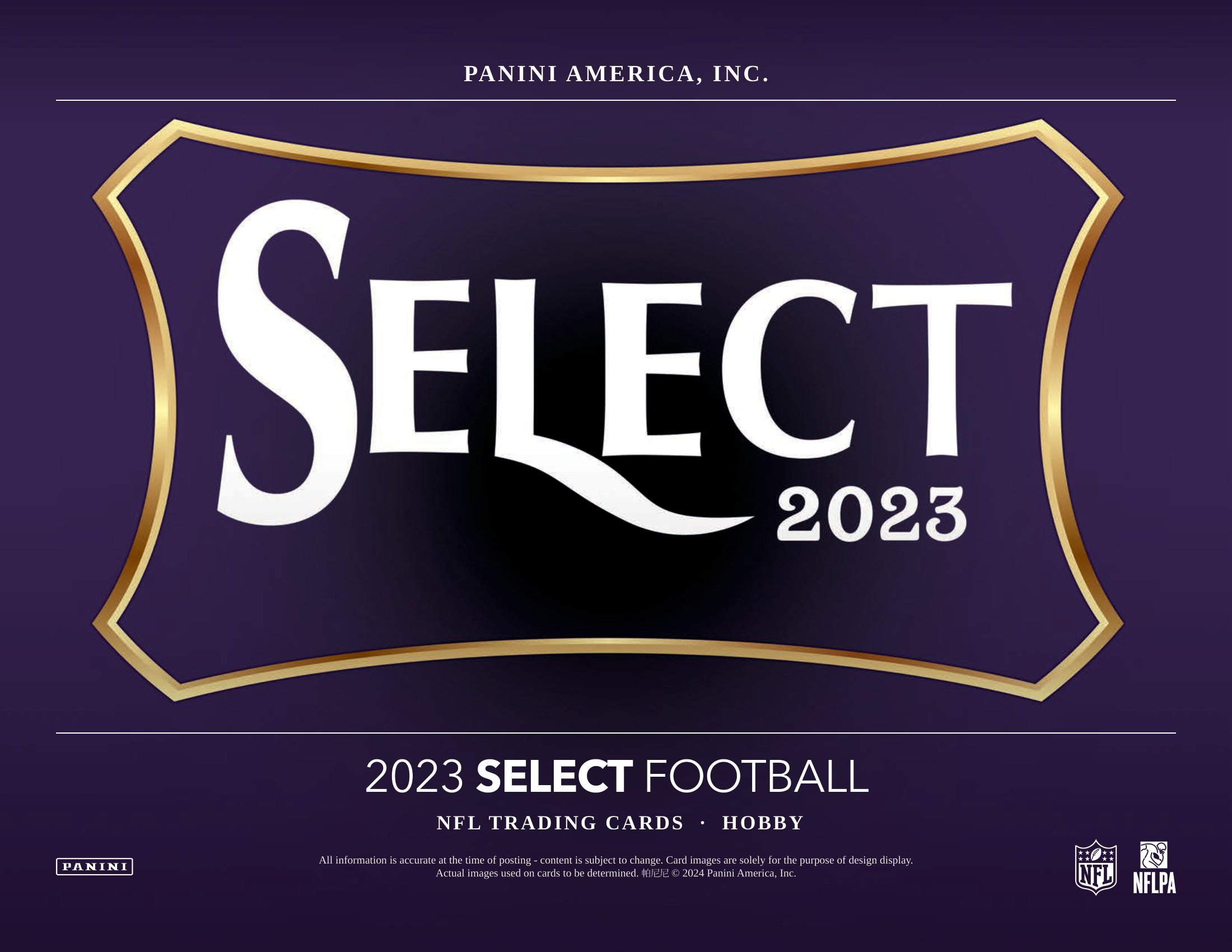 NFL 2023 PANINI SELECT FOOTBALL HOBBY | Trading Card Journal