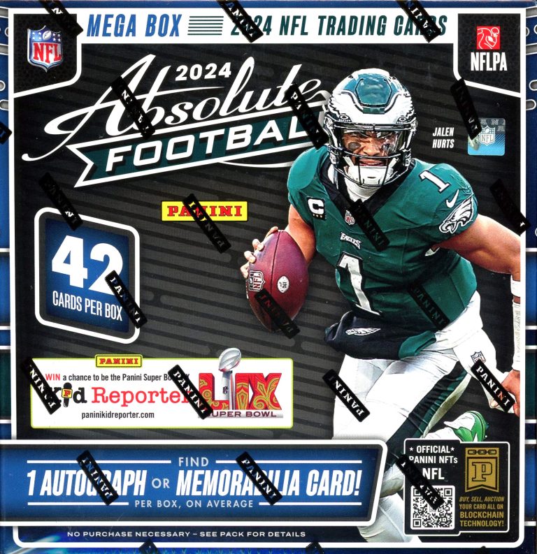 🏈 2024 PANINI ABSOLUTE FOOTBALL MEGA BOX【製品情報】 | Trading Card Journal
