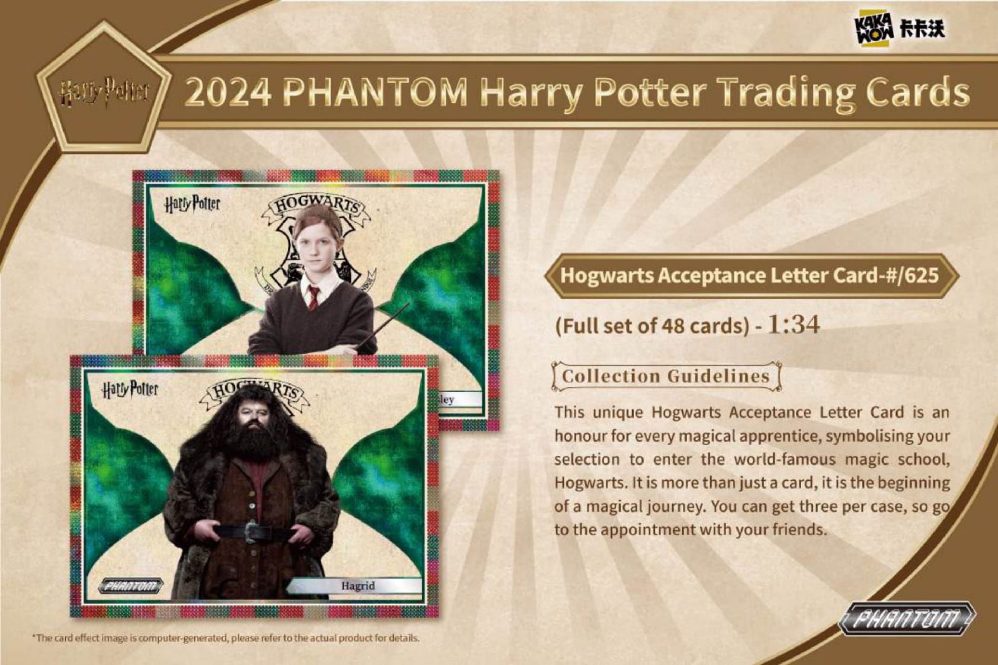 2024 KAKAWOW PHANTOM HARRY POTTER【製品情報】 | Trading Card Journal