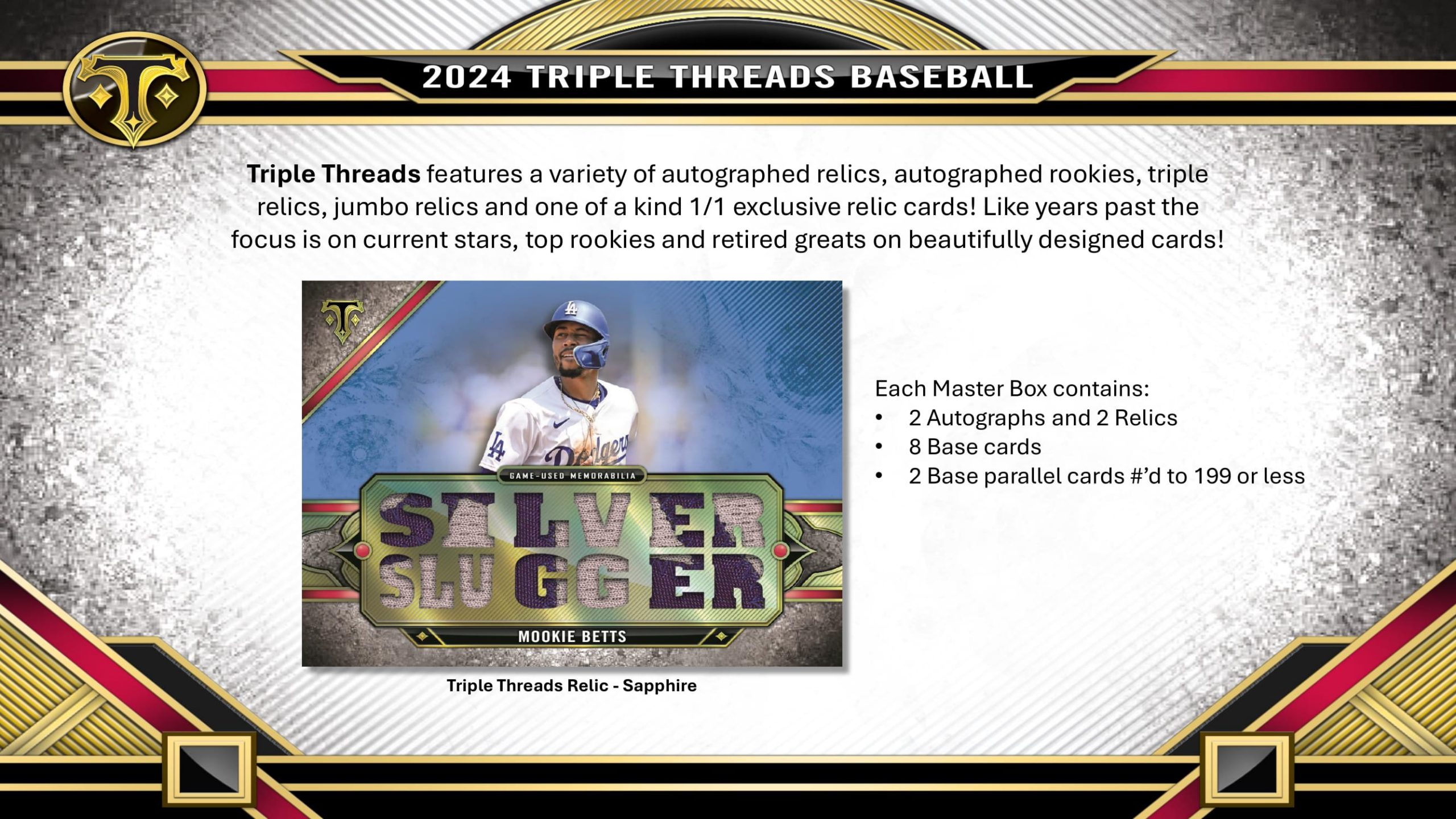 MLB 2024 TOPPS TRIPLE THREADS BASEBALL HOBBY | Trading Card Journal