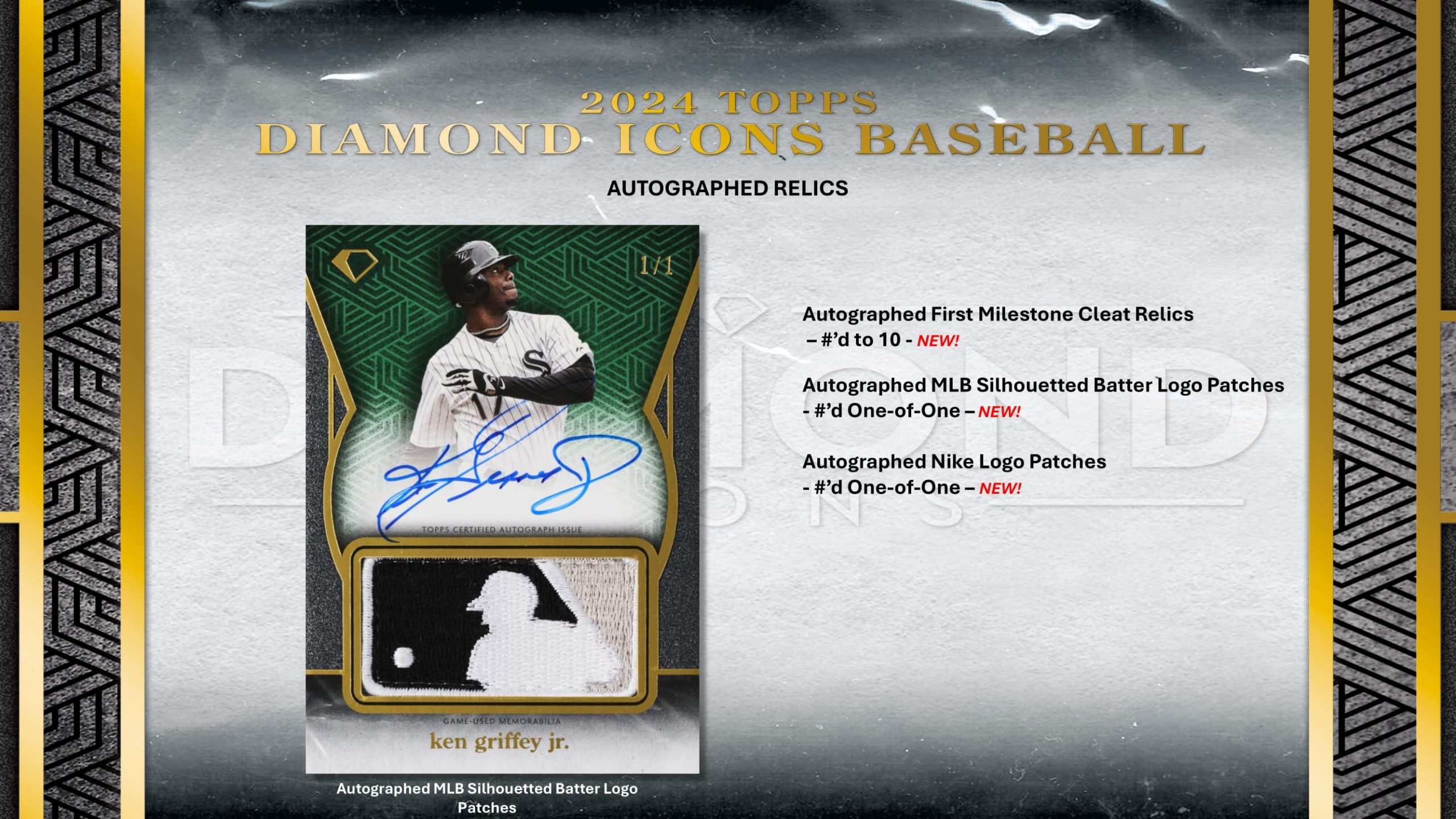 MLB-DIAMOND ICONS 2024 Hobby-08 | Trading Card Journal