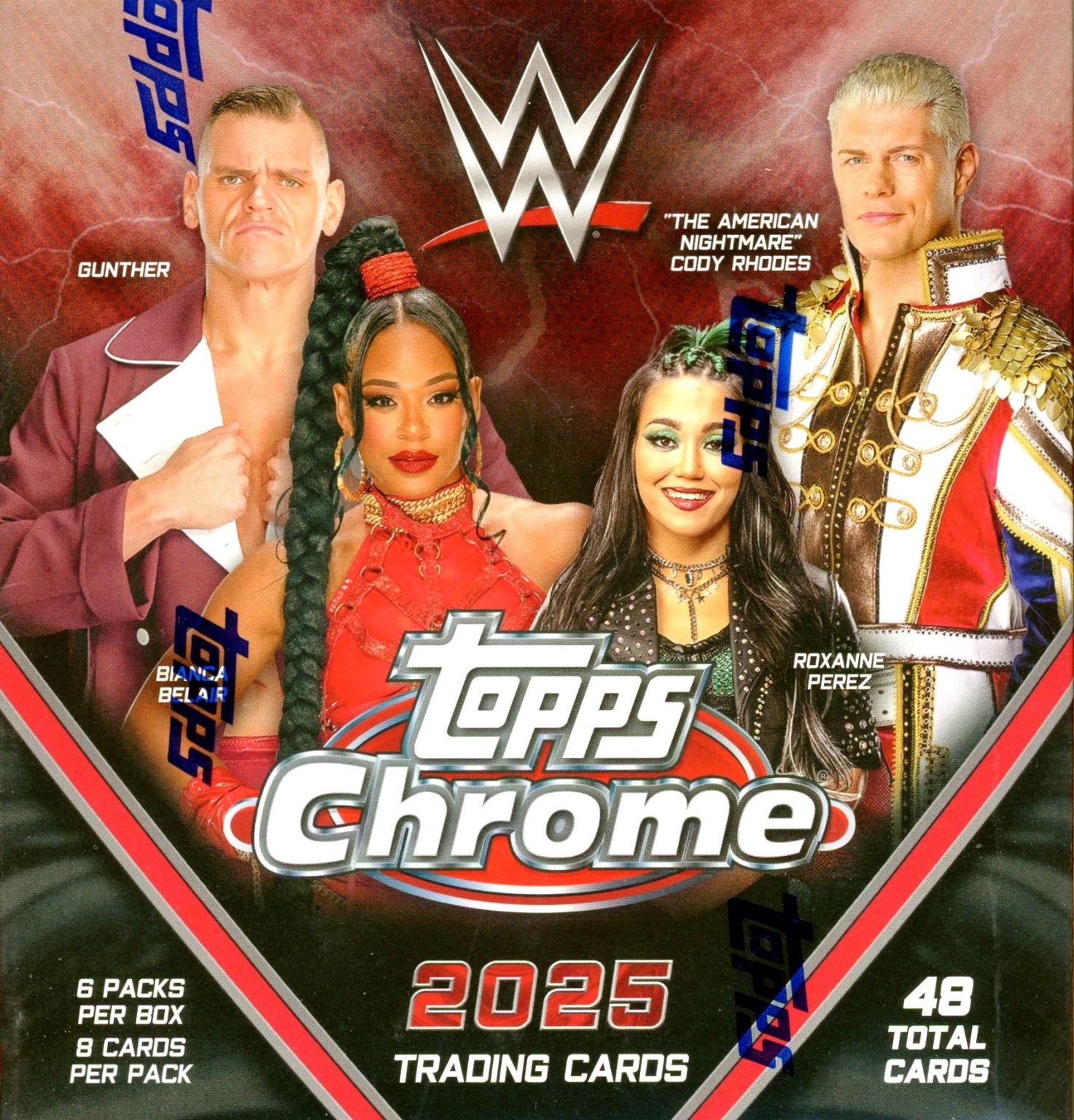 2025 TOPPS CHROME WWE MEGA BOX【製品情報】 | Trading Card Journal