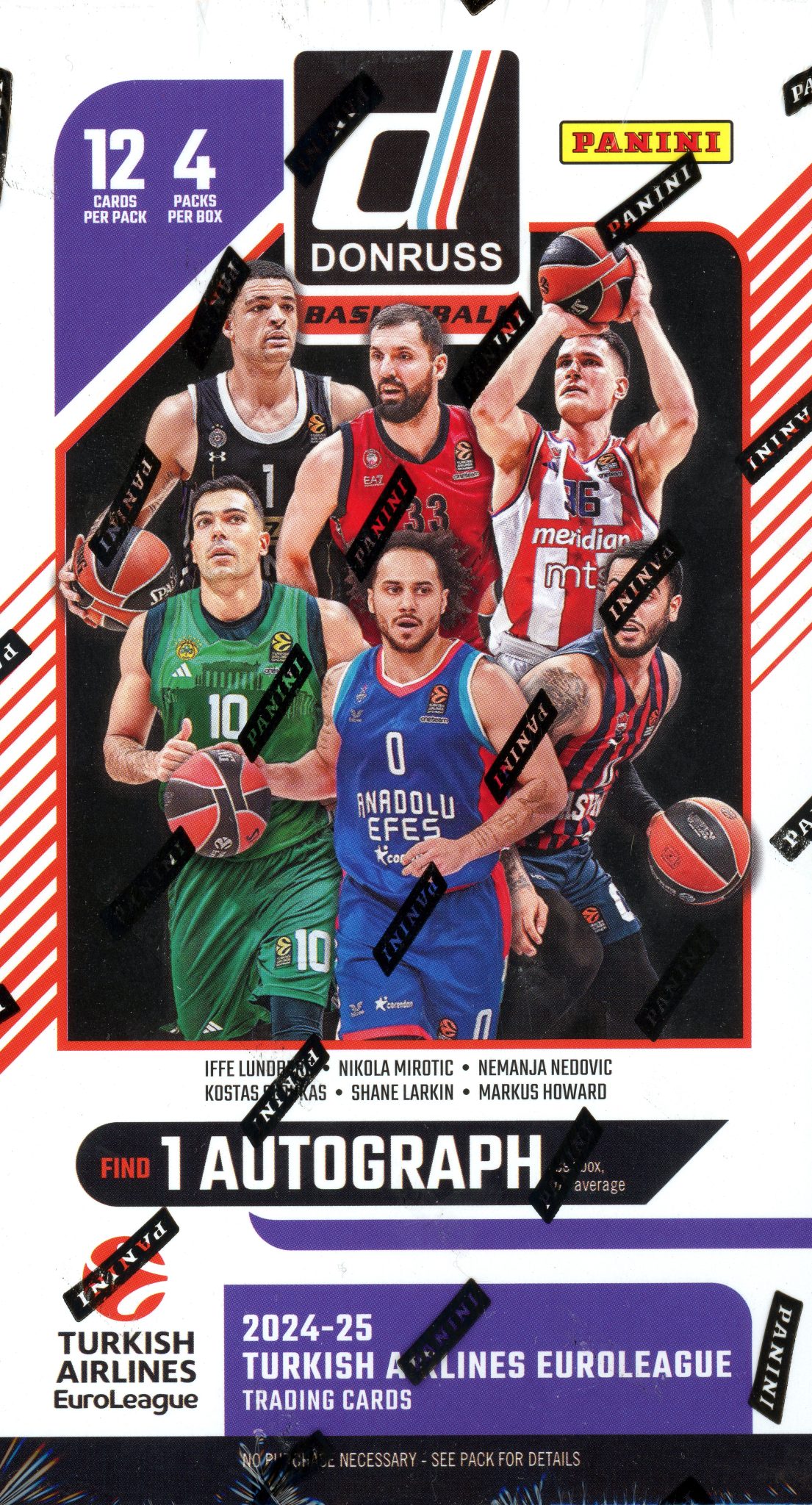🏀 2024-25 PANINI DONRUSS TURKISH AIRLINES EUROLEAGUE BASKETBALL HOBBY ...