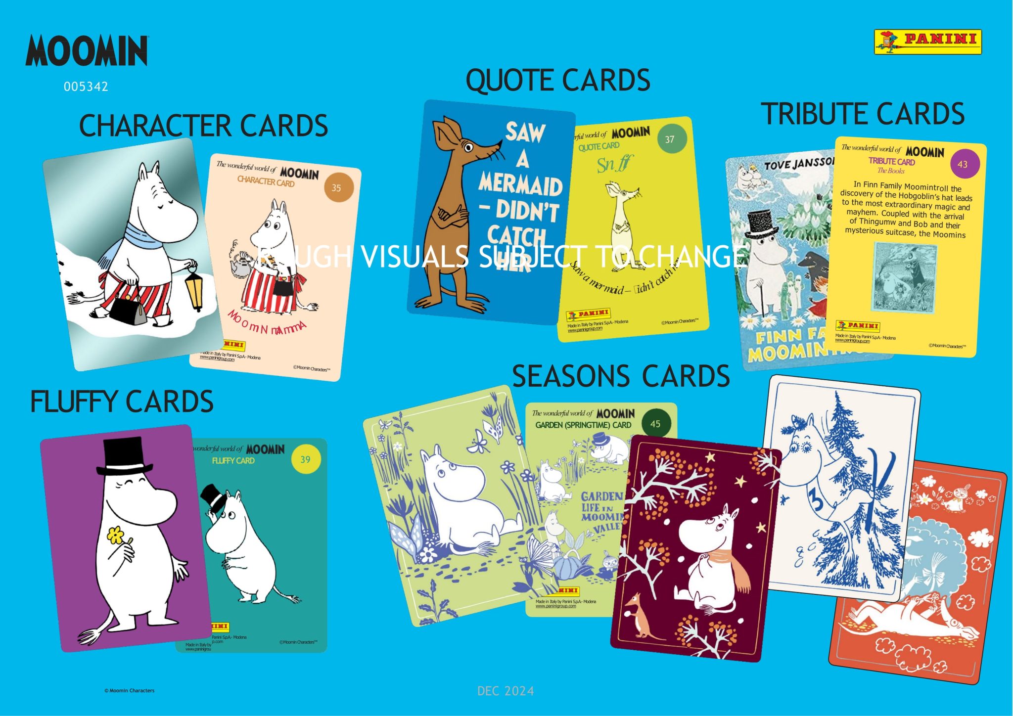 2025 PANINI MOOMIN OFFICIAL TRADING CARD COLLECTION BOOSTER BOX【製品情報 ...