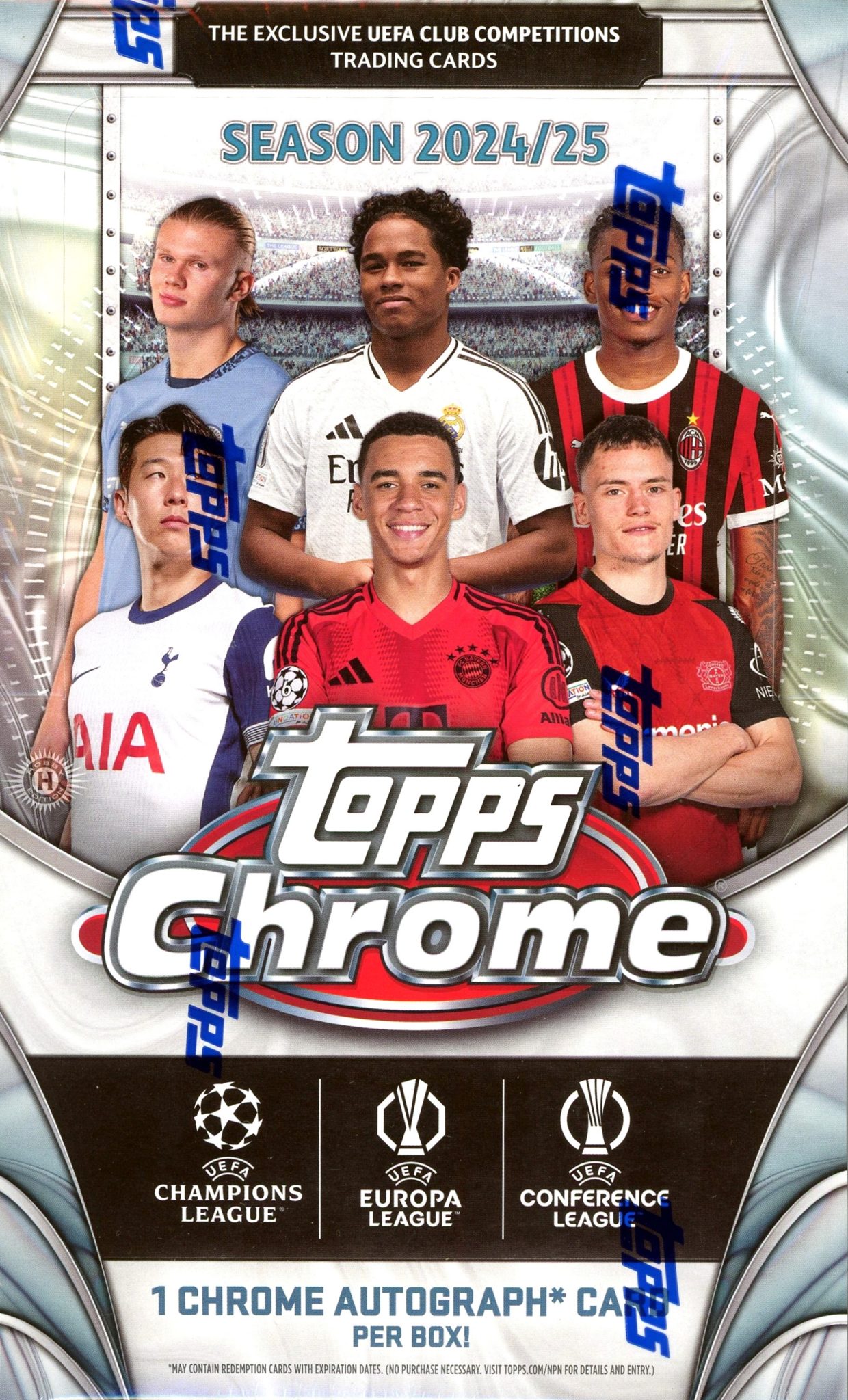 ⚽ 2024-25 TOPPS CHROME UEFA CLUB COMPETITIONS HOBBY【製品情報】 | Trading ...