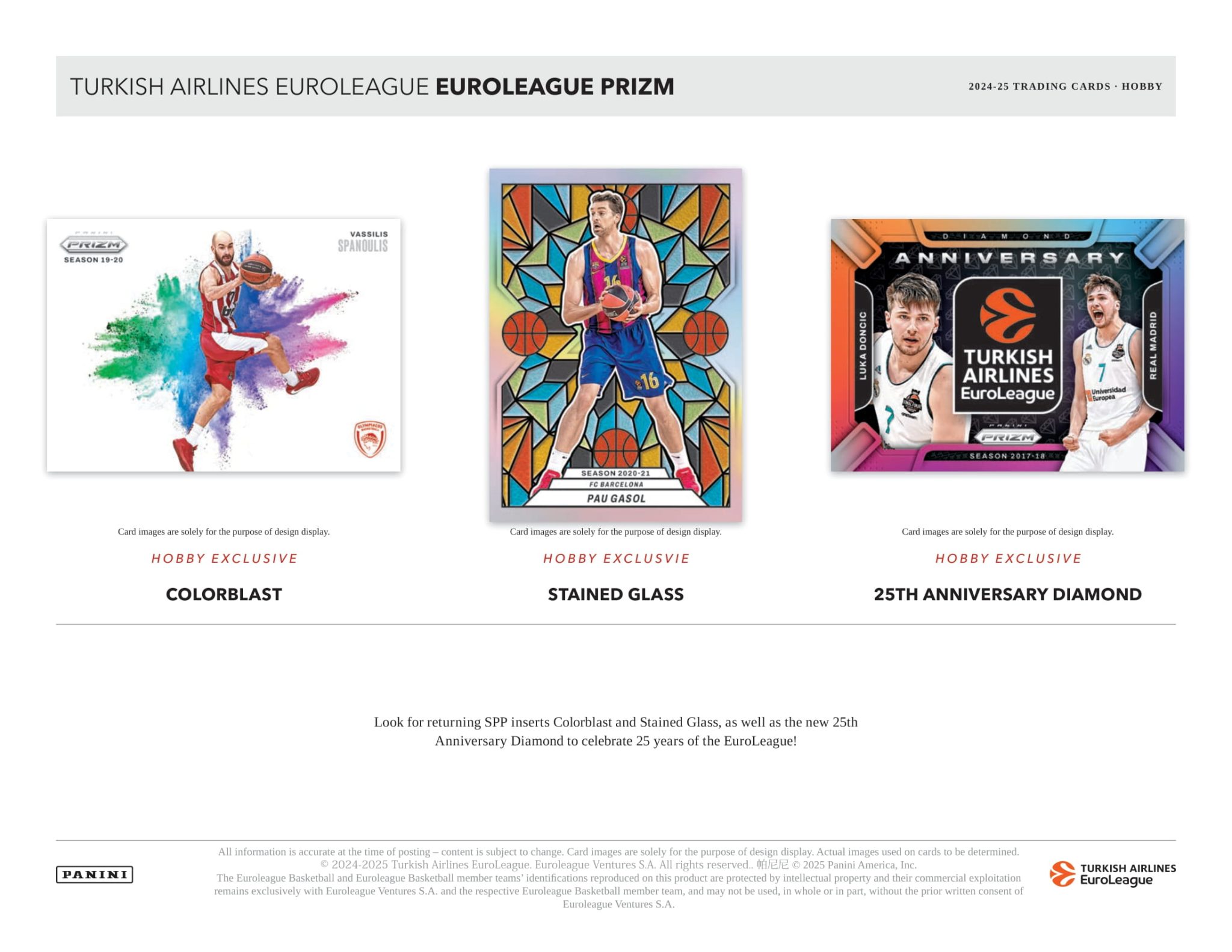 🏀 2024-25 PANINI PRIZM EUROLEAGUE BASKETBALL HOBBY【製品情報】 | Trading Card Journal
