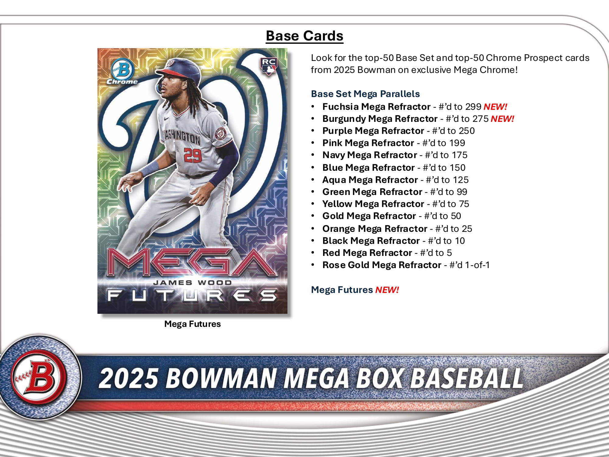 【製品情報】⚾ 2025 TOPPS BOWMAN BASEBALL MEGA BOX | Trading Card Journal