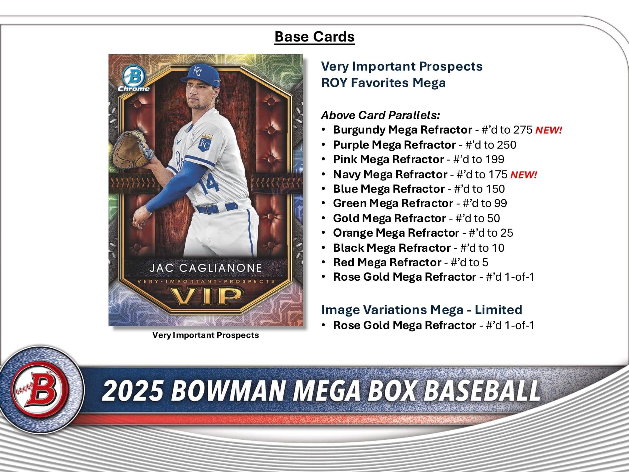 【製品情報】⚾ 2025 TOPPS BOWMAN BASEBALL MEGA BOX | Trading Card Journal
