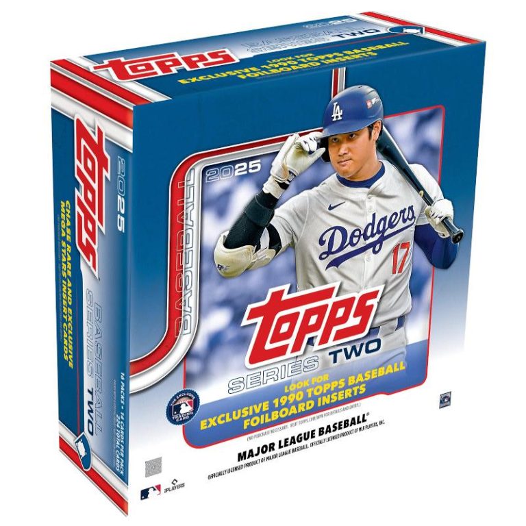 【製品情報】MLB 2025 TOPPS SERIES 2 BASEBALL MEGA BOX