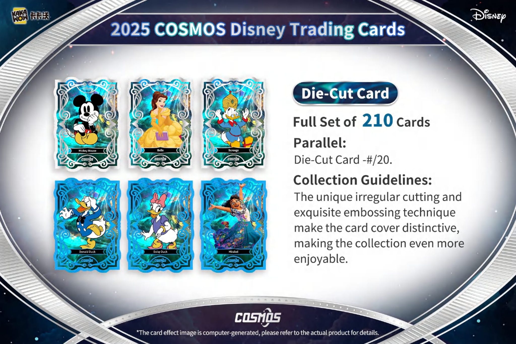 【製品情報】2025 KAKAWOW Disney COSMOS