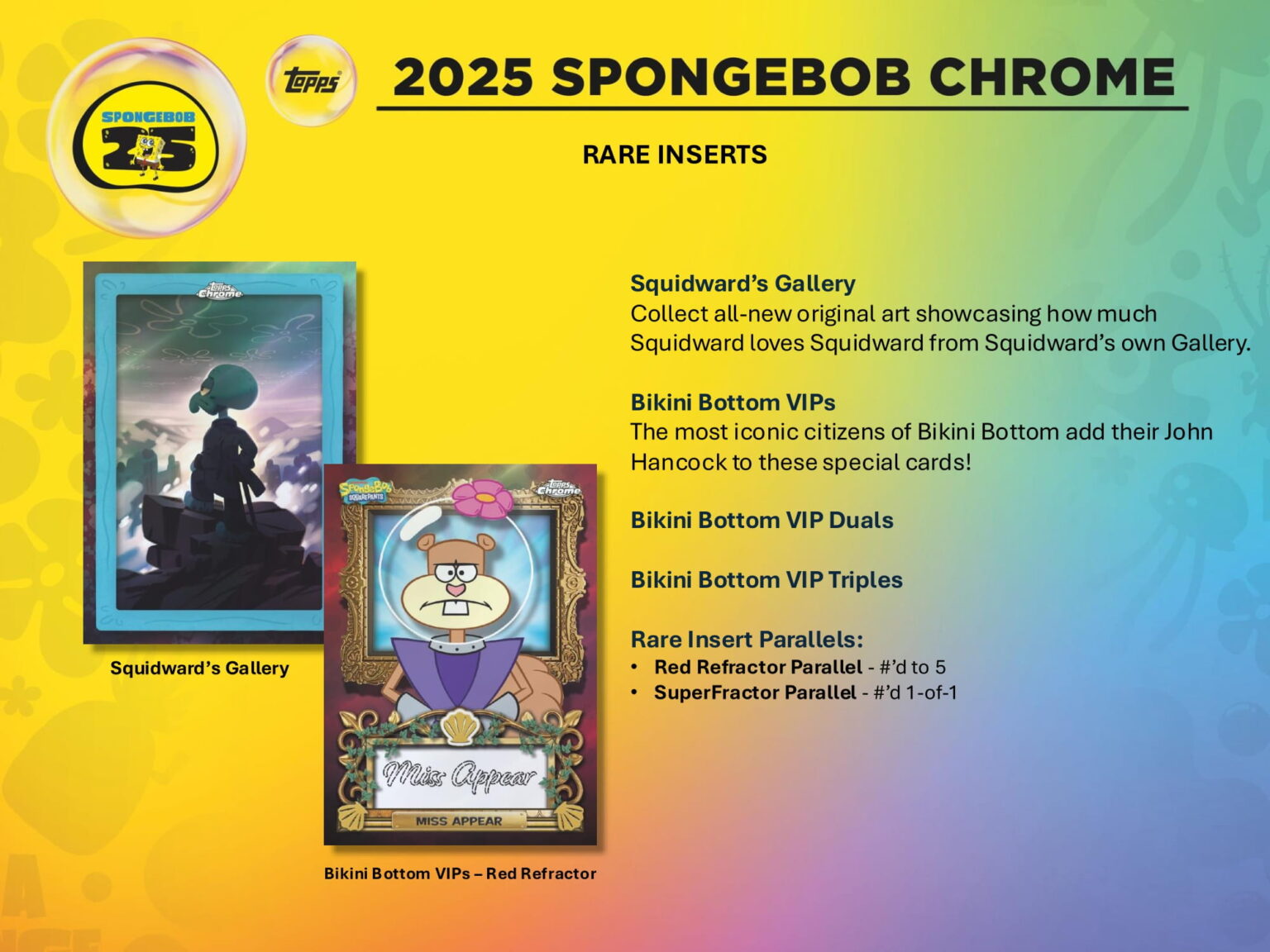 SBS-SPONGEBOB CHROME 2025 Value Box SE (USE FINAL)-5 | Trading Card Journal