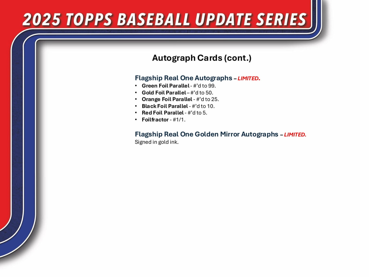 【製品情報】MLB 2025 TOPPS UPDATE BASEBAL SERIES VALUE BOX
