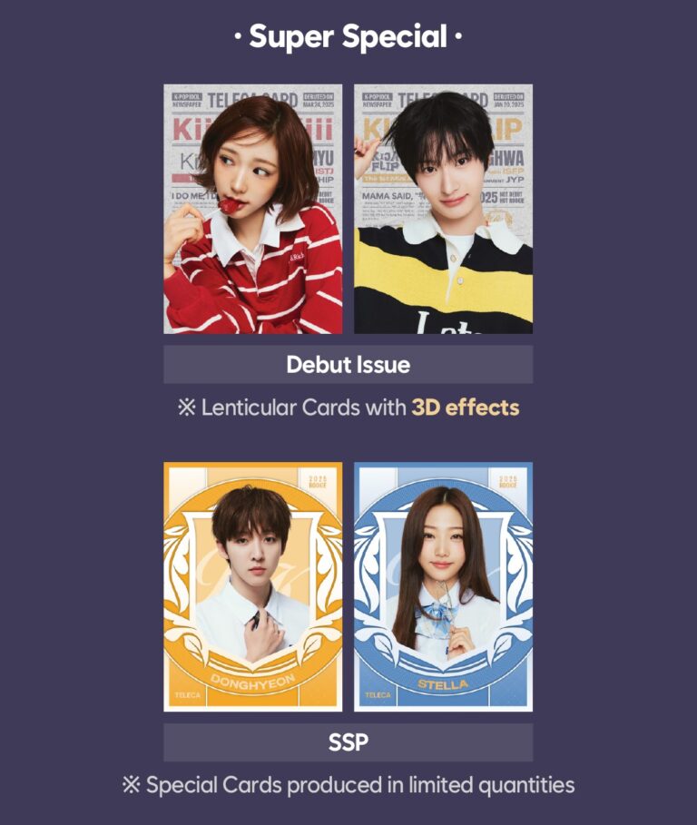 【製品情報】BREAK & COMPANY INC. K-POP ROOKIE TELECA COLLECTION CARD